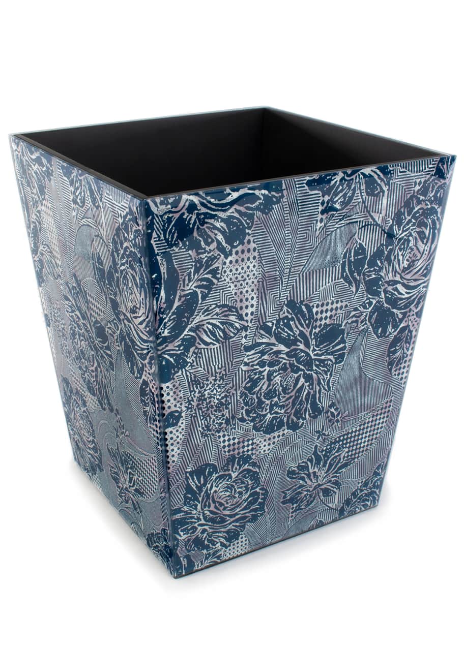MacKenzie-Childs Royal Rose Wastebasket - Bergdorf Goodman