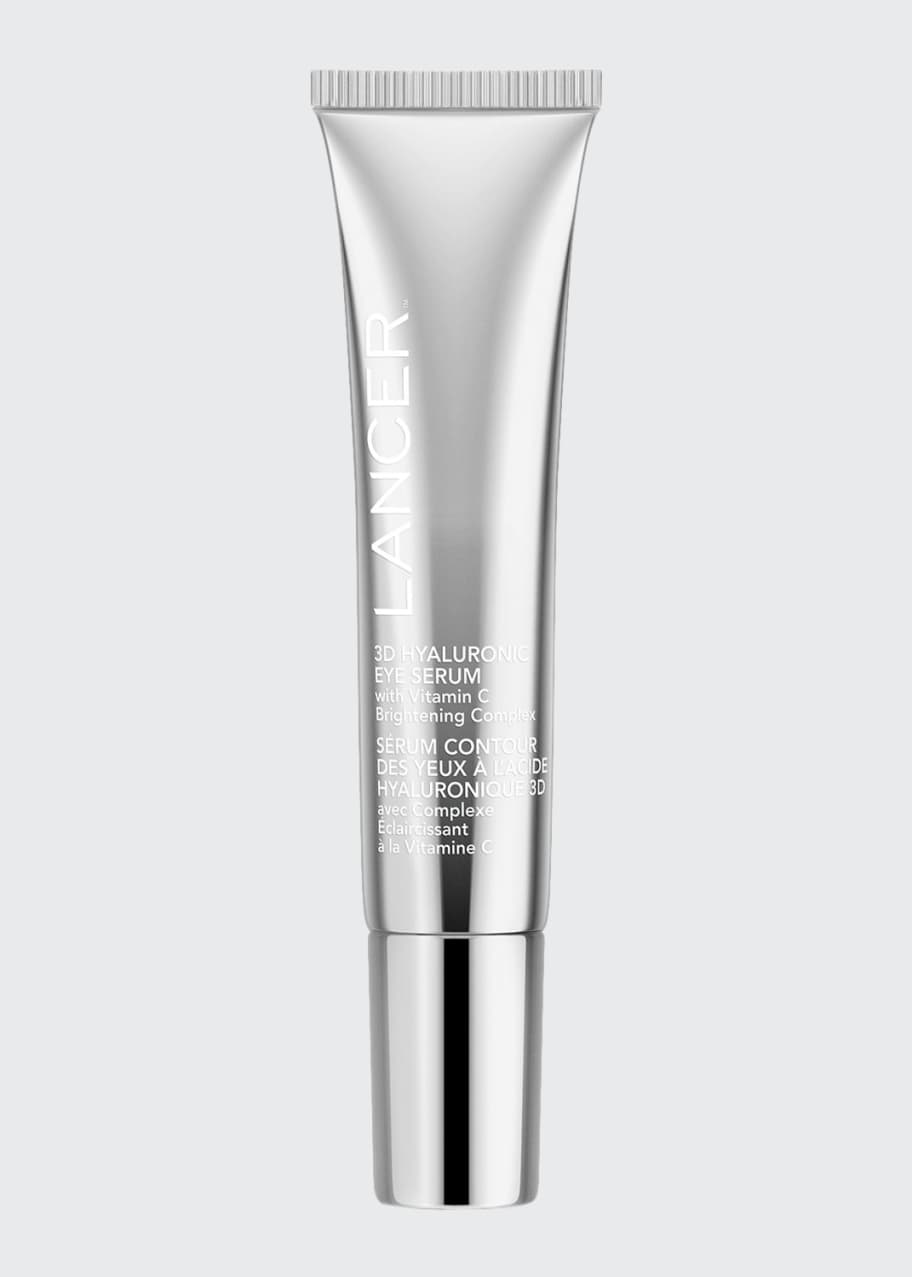 Lancer 3D Hyaluronic Eye Serum with Vitamin C Brightening Complex, 0.5 ...
