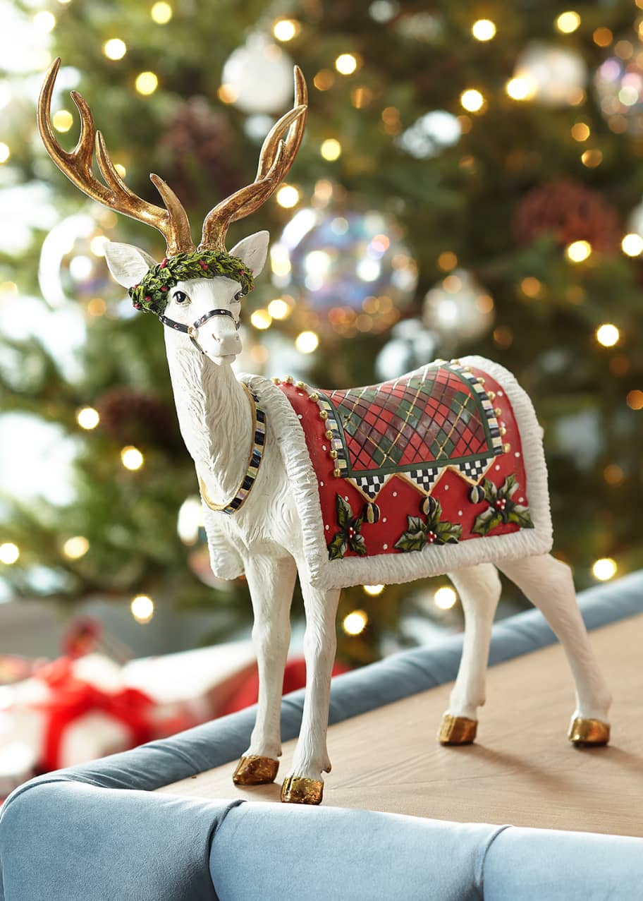 MacKenzie-Childs Aberdeen Standing Reindeer - Bergdorf Goodman