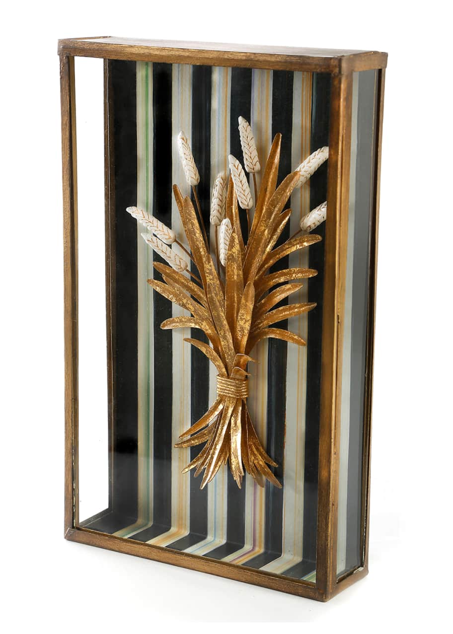 MacKenzie-Childs Golden Wheat Shadow Box - Bergdorf Goodman