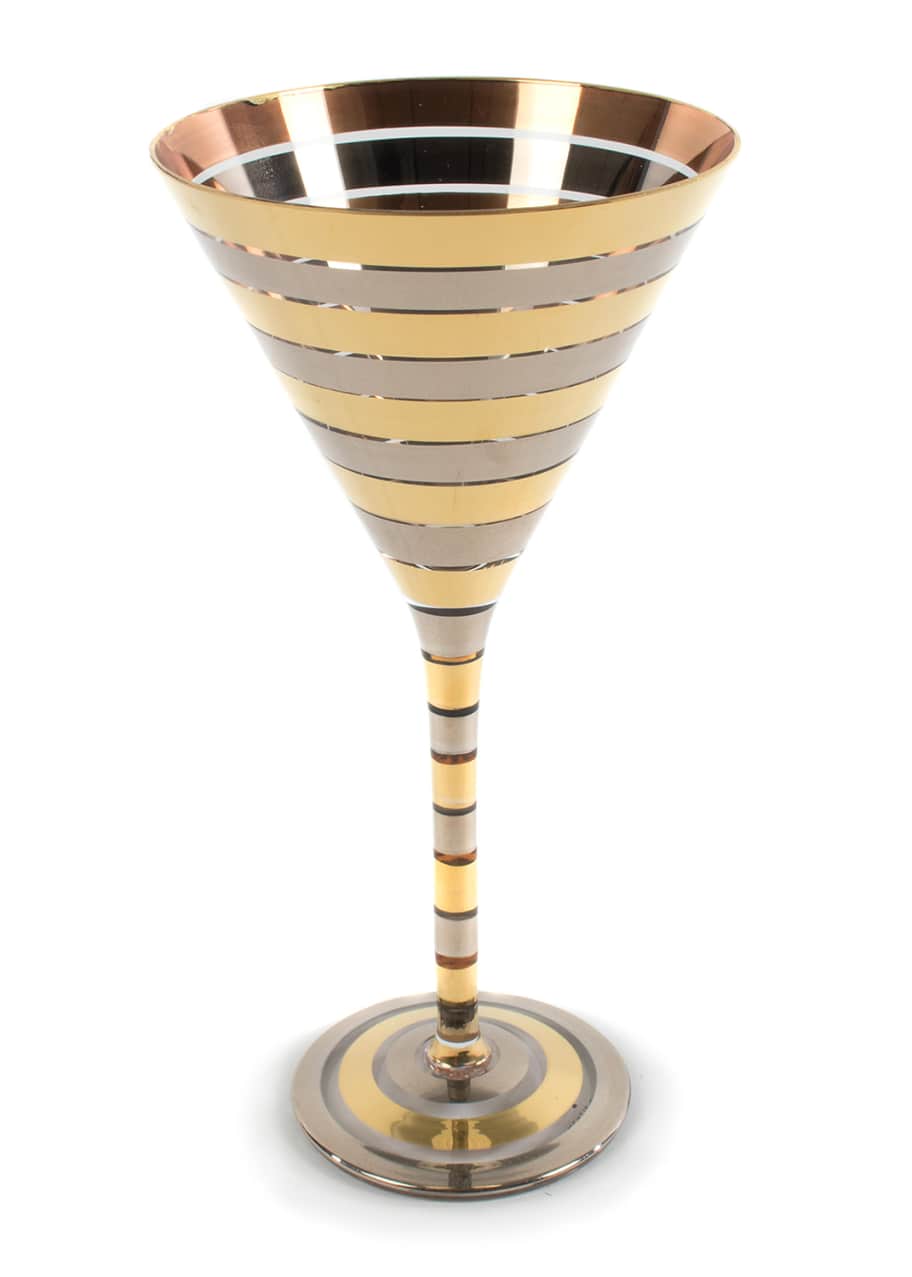 MacKenzie-Childs Golden Hour Martini Glass - Bergdorf Goodman