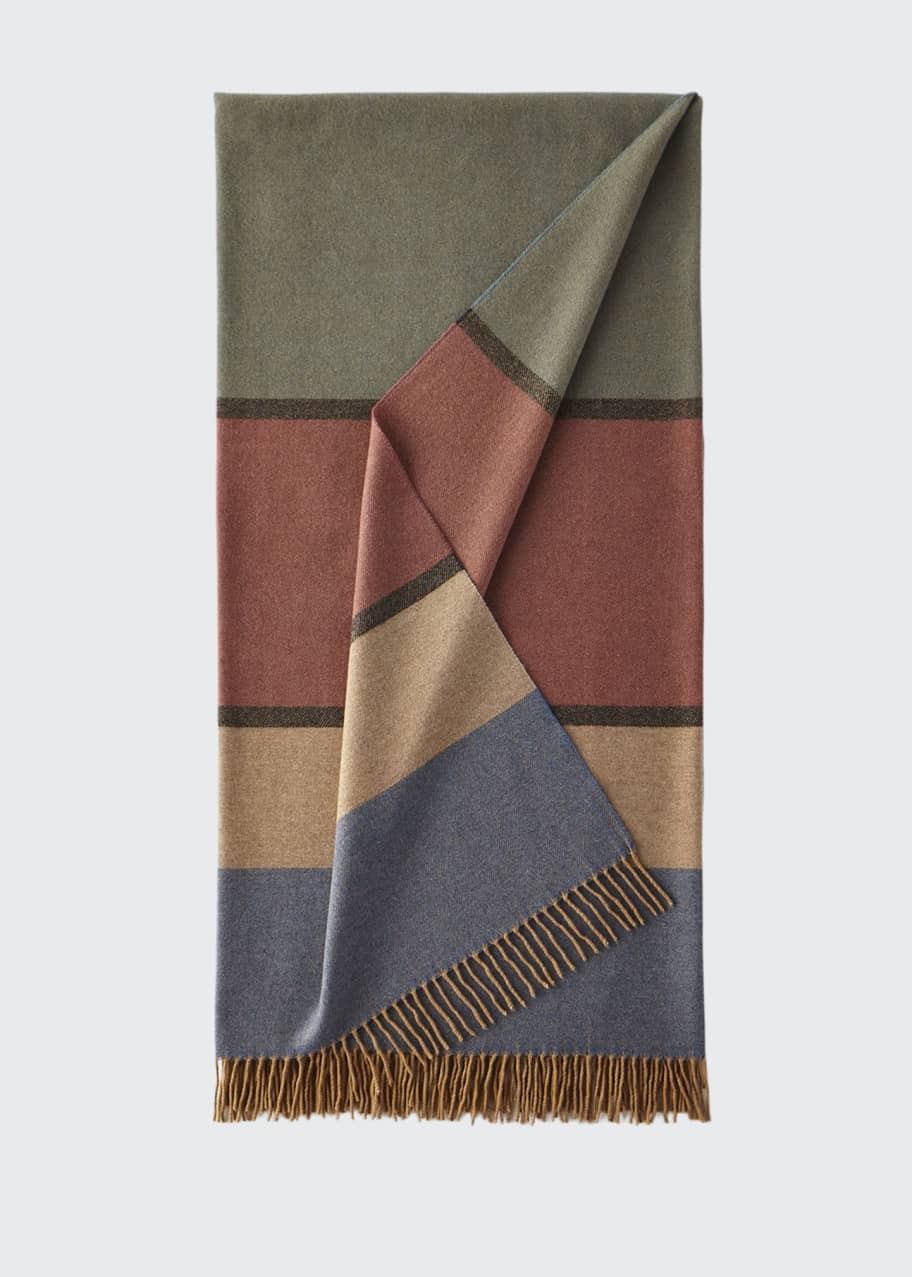 EDA Brushed Horizon Throw - Bergdorf Goodman