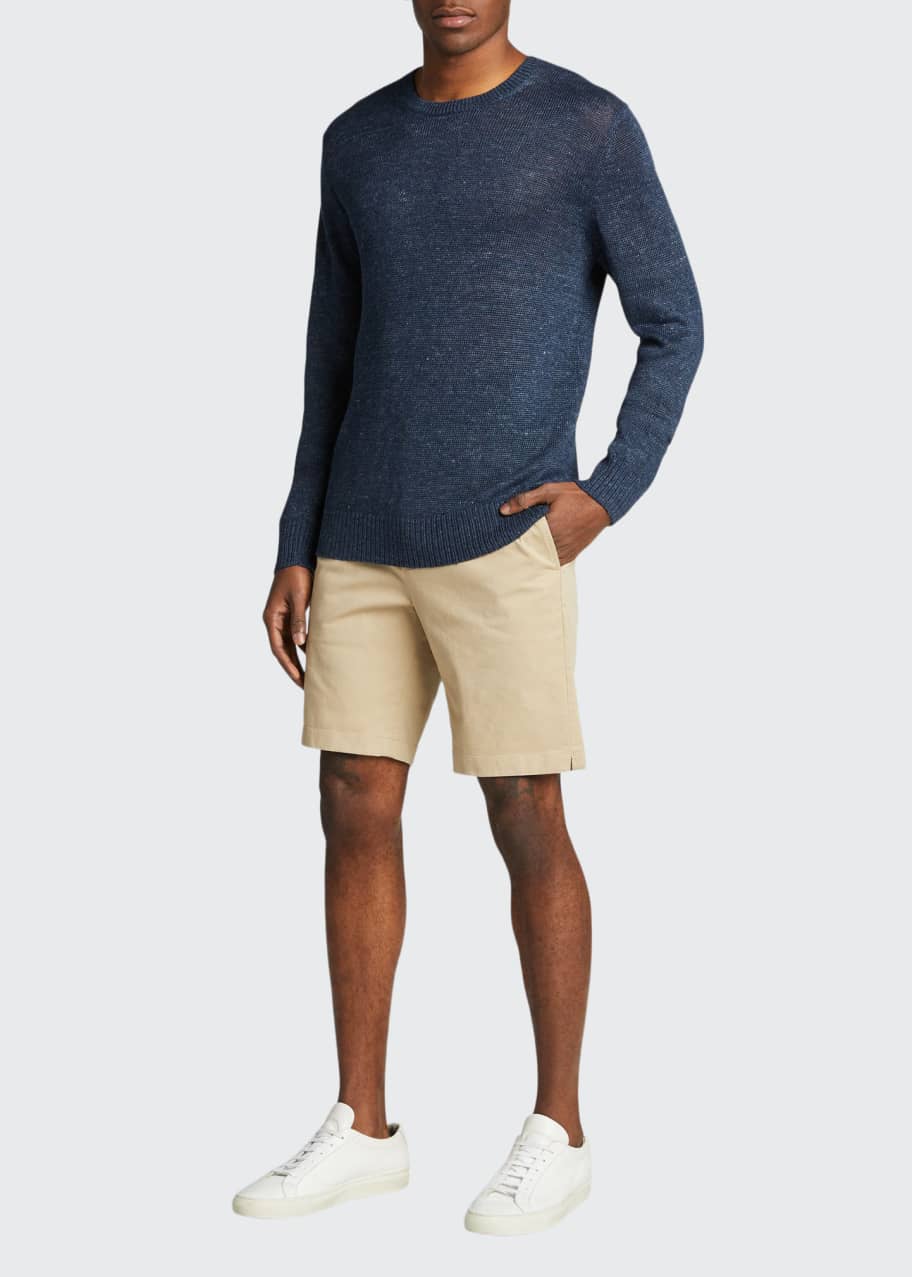 Vince Men's Linen Melange Sweater - Bergdorf Goodman