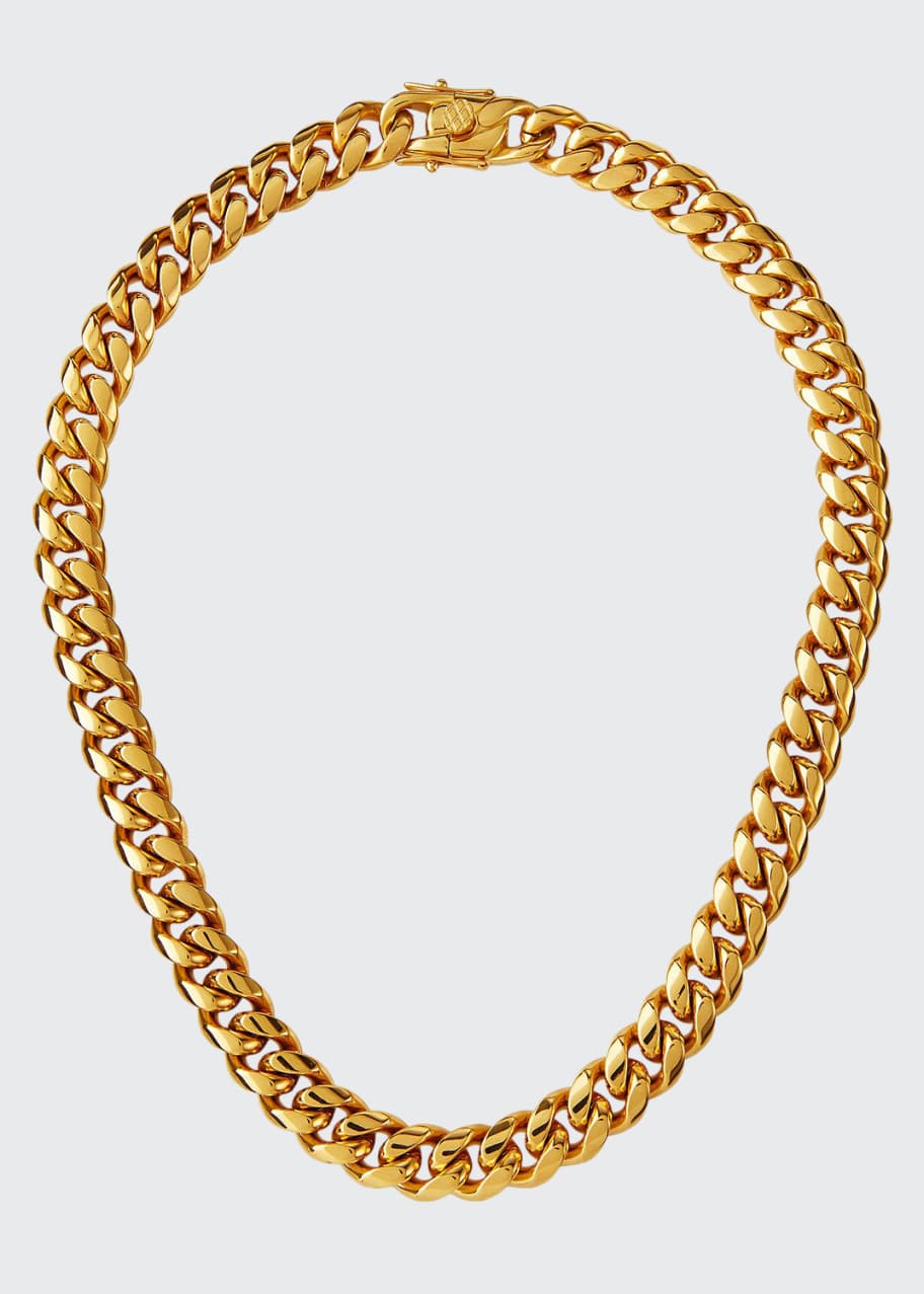 FALLON Ruth Curb Chain Necklace, 12mm - Bergdorf Goodman