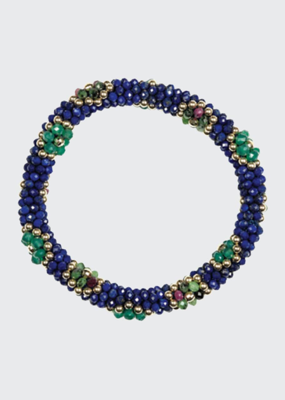 Meredith Frederick Kiera Bead Bracelet, Blue - Bergdorf Goodman