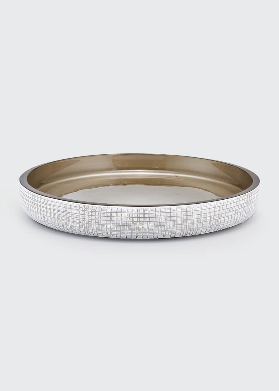 Labrazel Woven Platinum Tray - Bergdorf Goodman