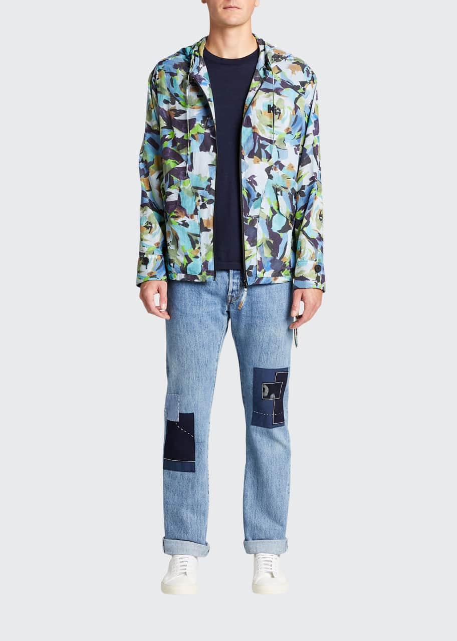 kenzo printed jacket