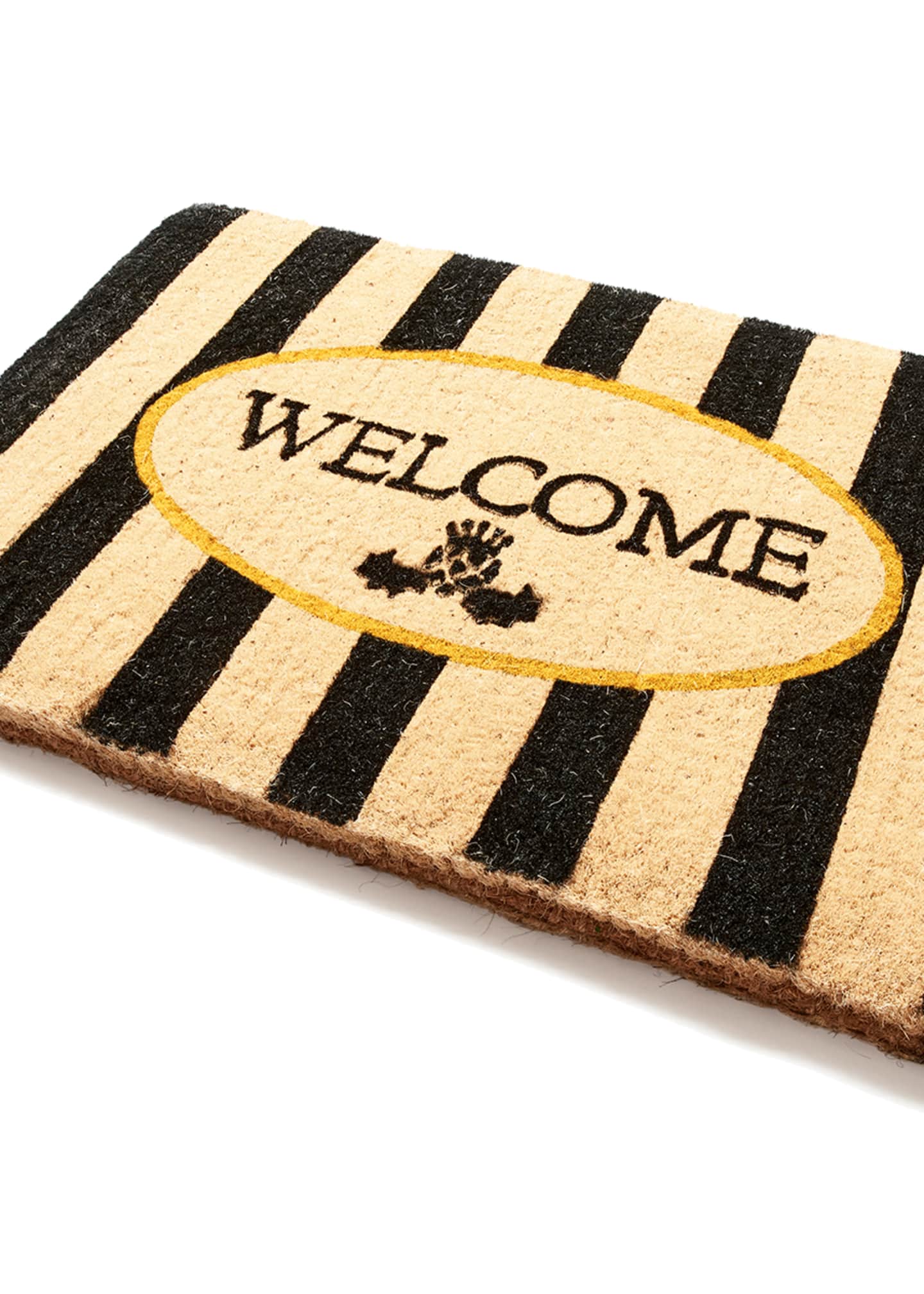 MacKenzie-Childs Awning Stripe Welcome Mat - Bergdorf Goodman