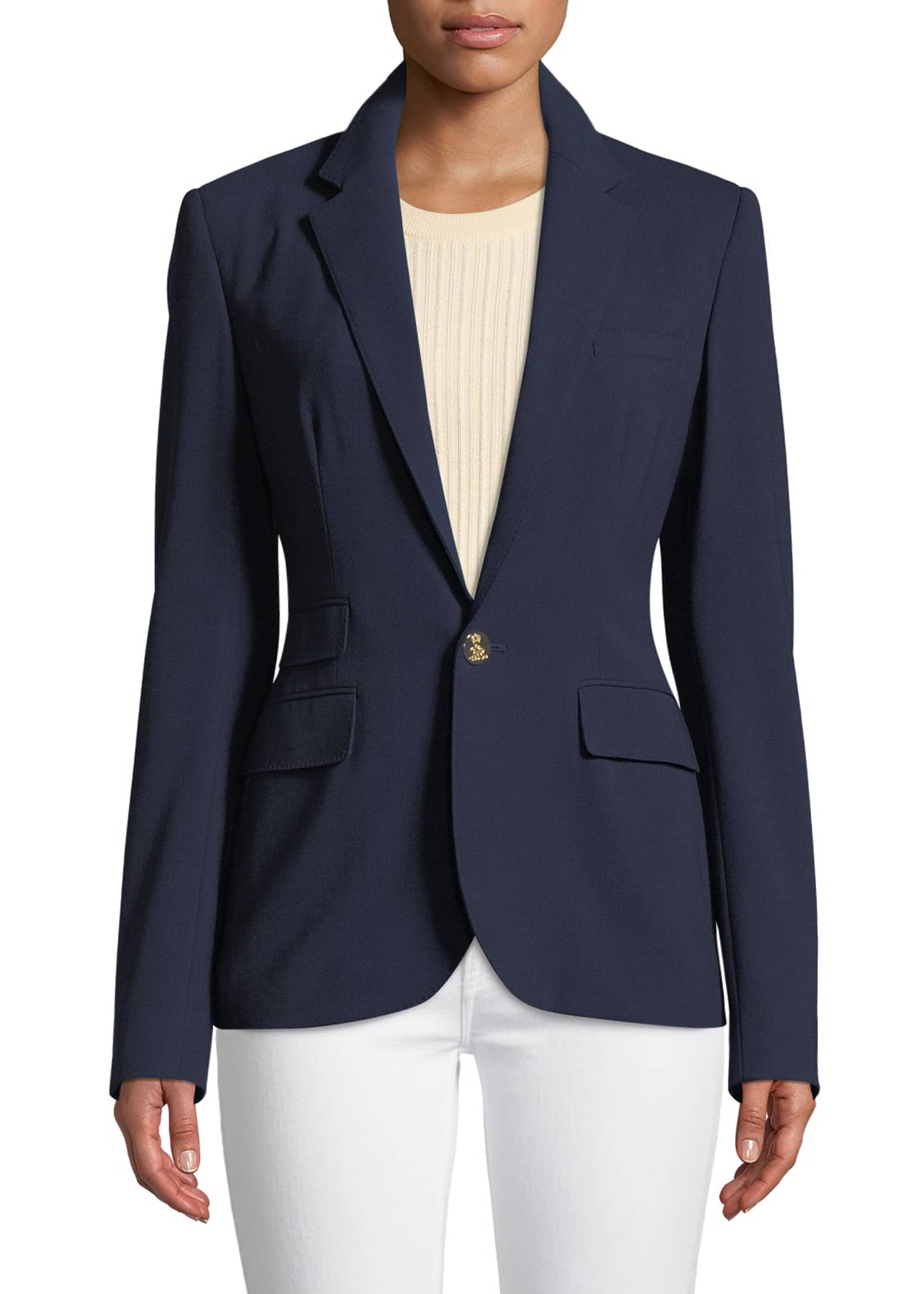 Ralph Lauren Collection Parker One-Button Wool Jacket - Bergdorf Goodman