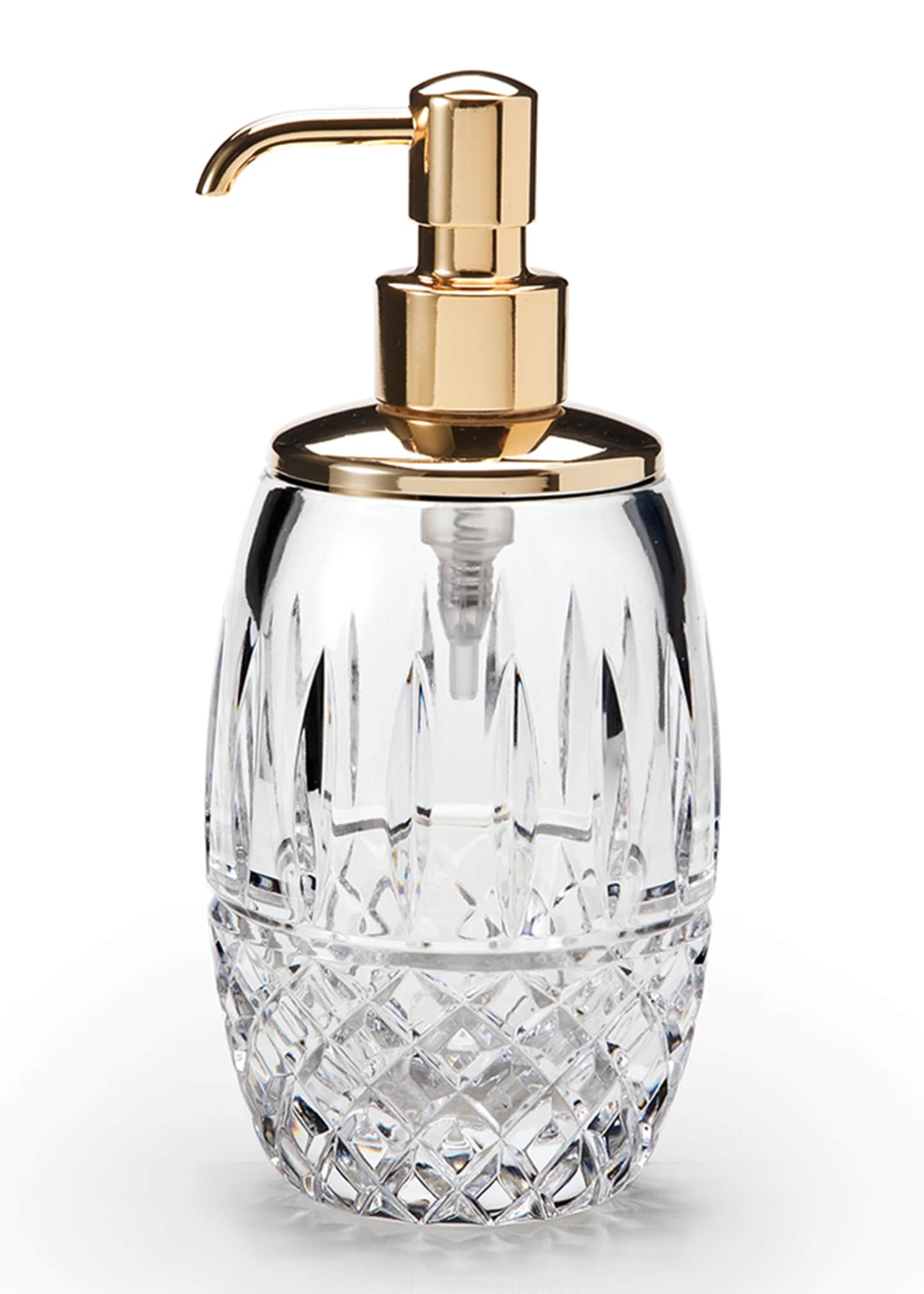 Labrazel Marie Clear Pump Dispenser, Gold - Bergdorf Goodman