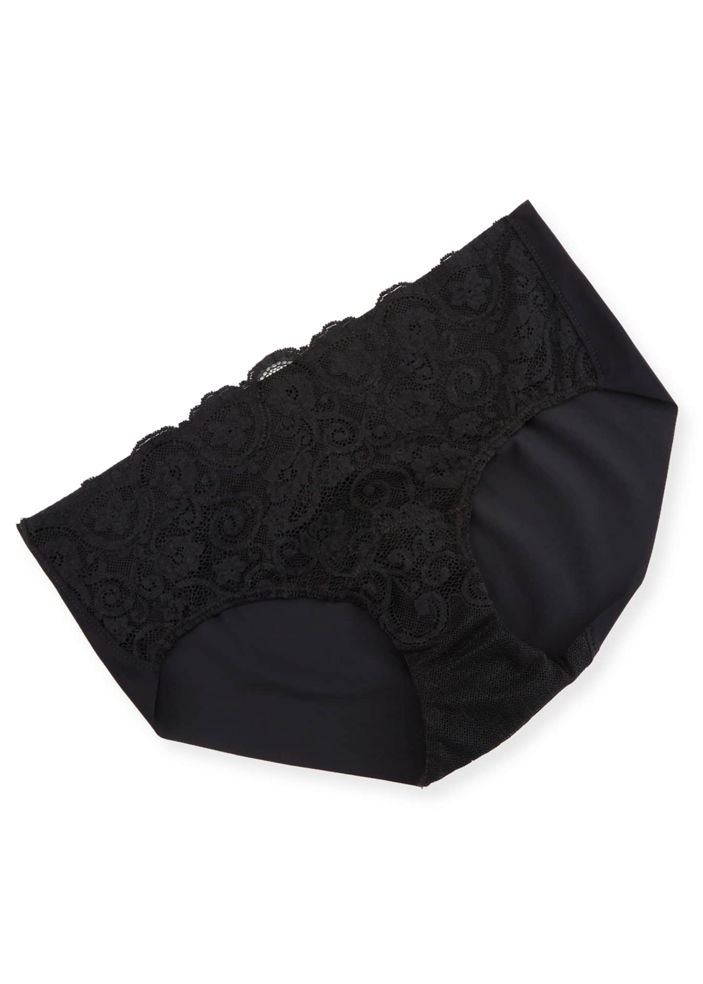 Commando Double Take Tulip Lace Bikini Briefs - Bergdorf Goodman