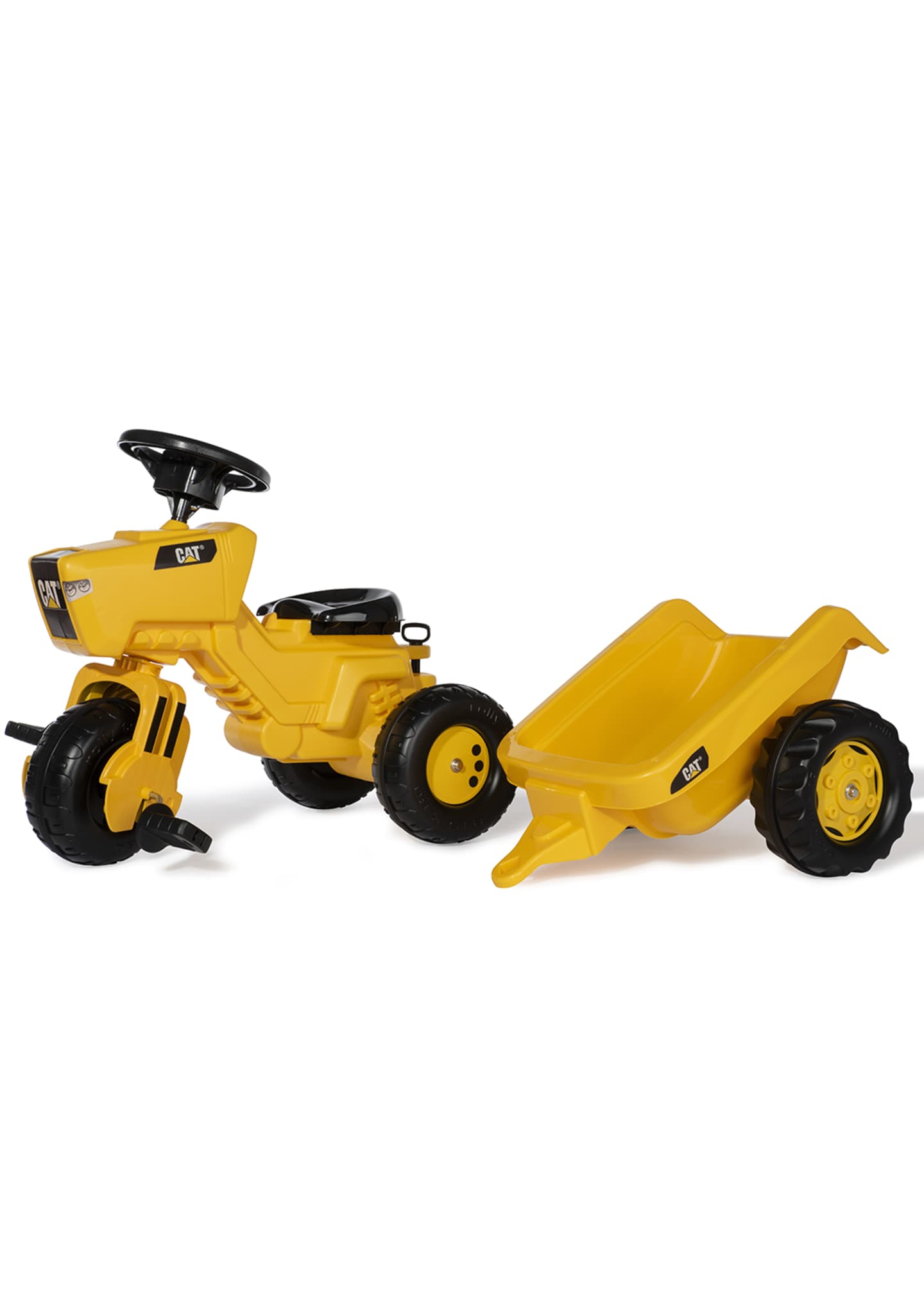 Kettler CAT 3-Wheel Tricycle Tractor with Trailer - Bergdorf Goodman