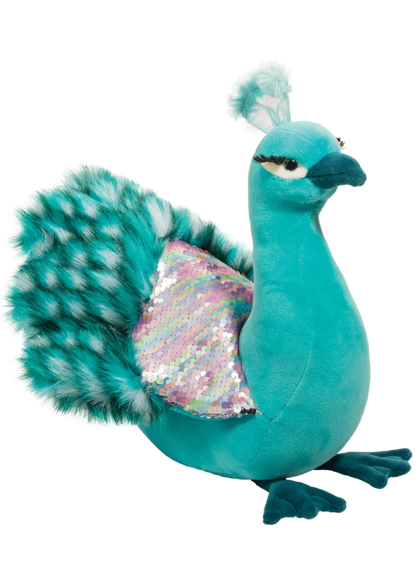Douglas Payton Plush Peacock, 12" - Bergdorf Goodman