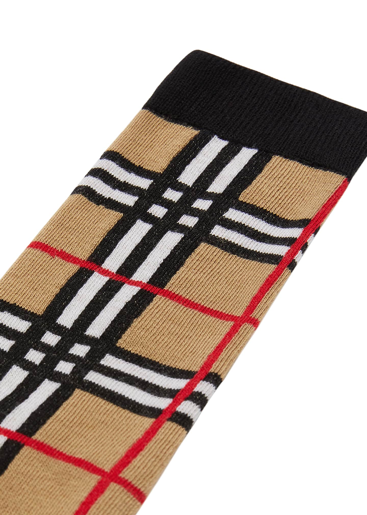 Burberry Kid's Check Socks - Bergdorf Goodman