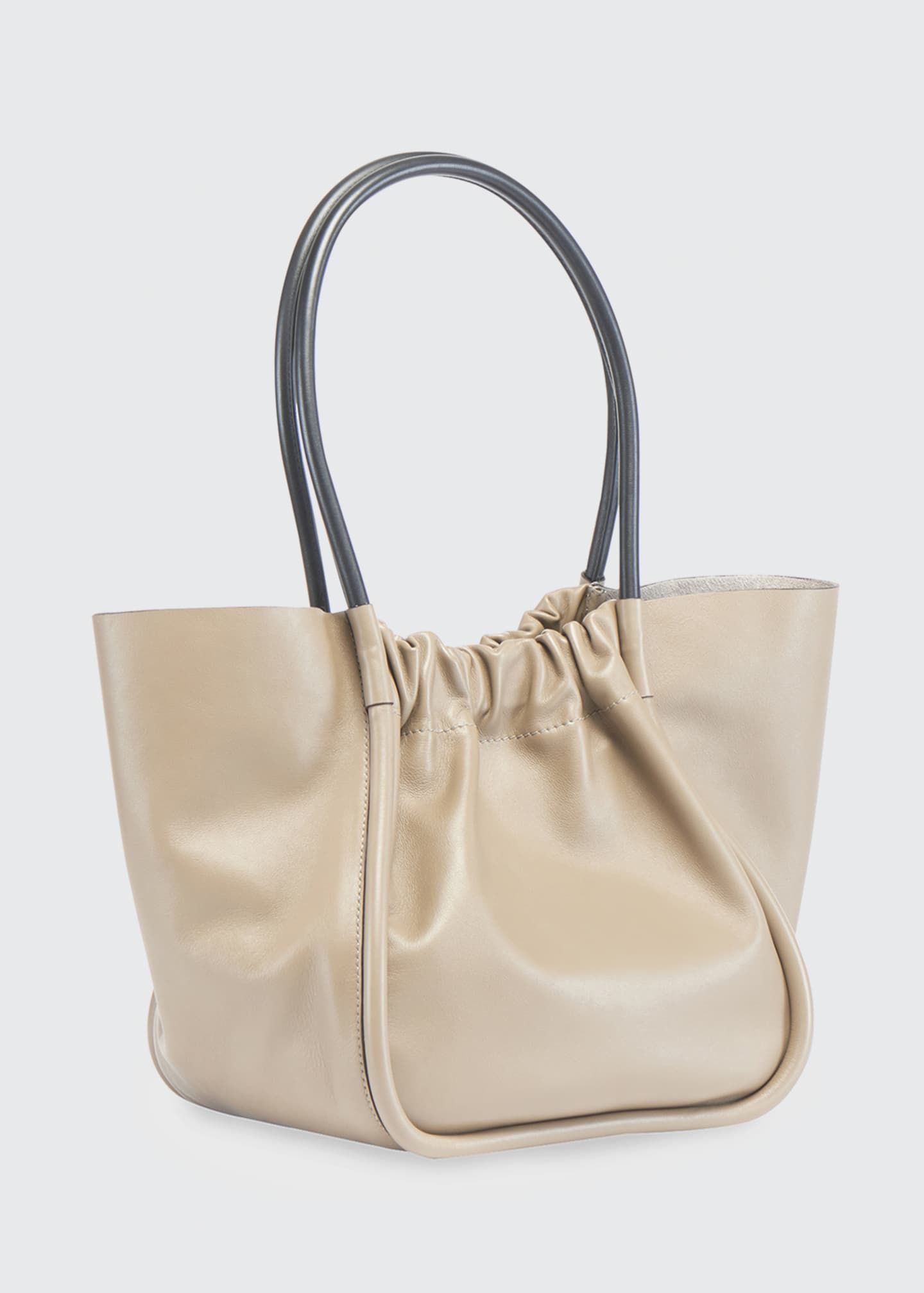 Proenza Schouler Large Ruched Smooth Leather Tote Bag - Bergdorf Goodman
