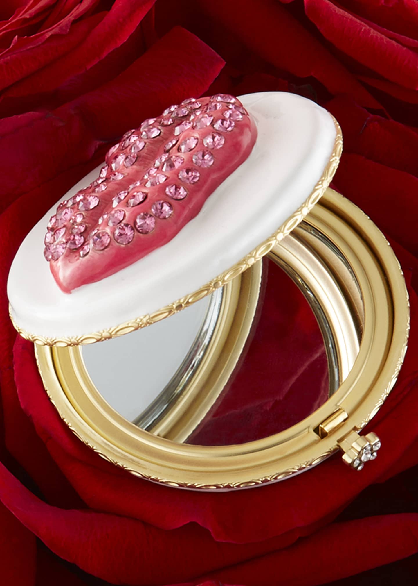 Jay Strongwater Lip Compact - Bergdorf Goodman