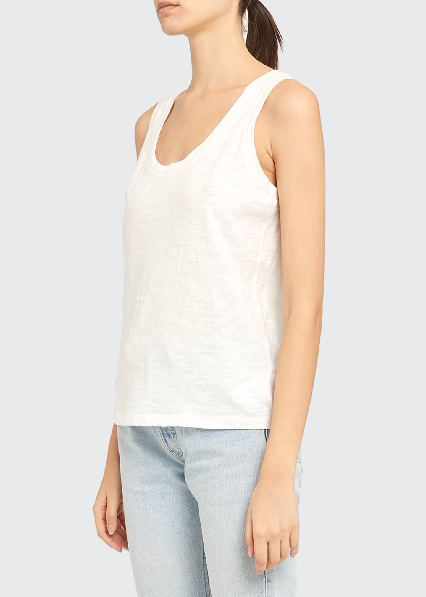 Theory Easy Organic Cotton Tank - Bergdorf Goodman