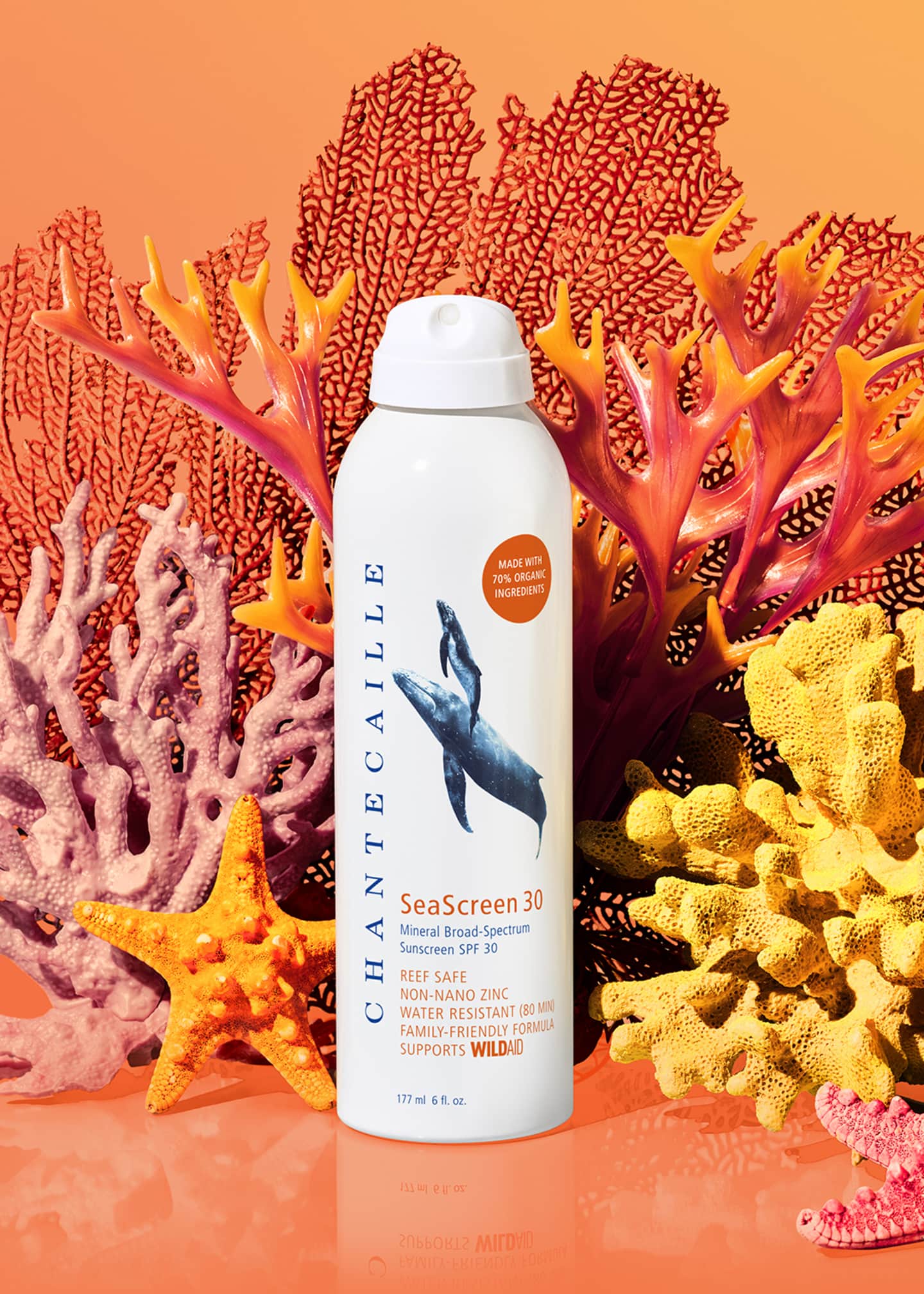 Chantecaille Seascreen 30: Mineral Broad-Spectrum Sunscreen SPF 30, 6 ...