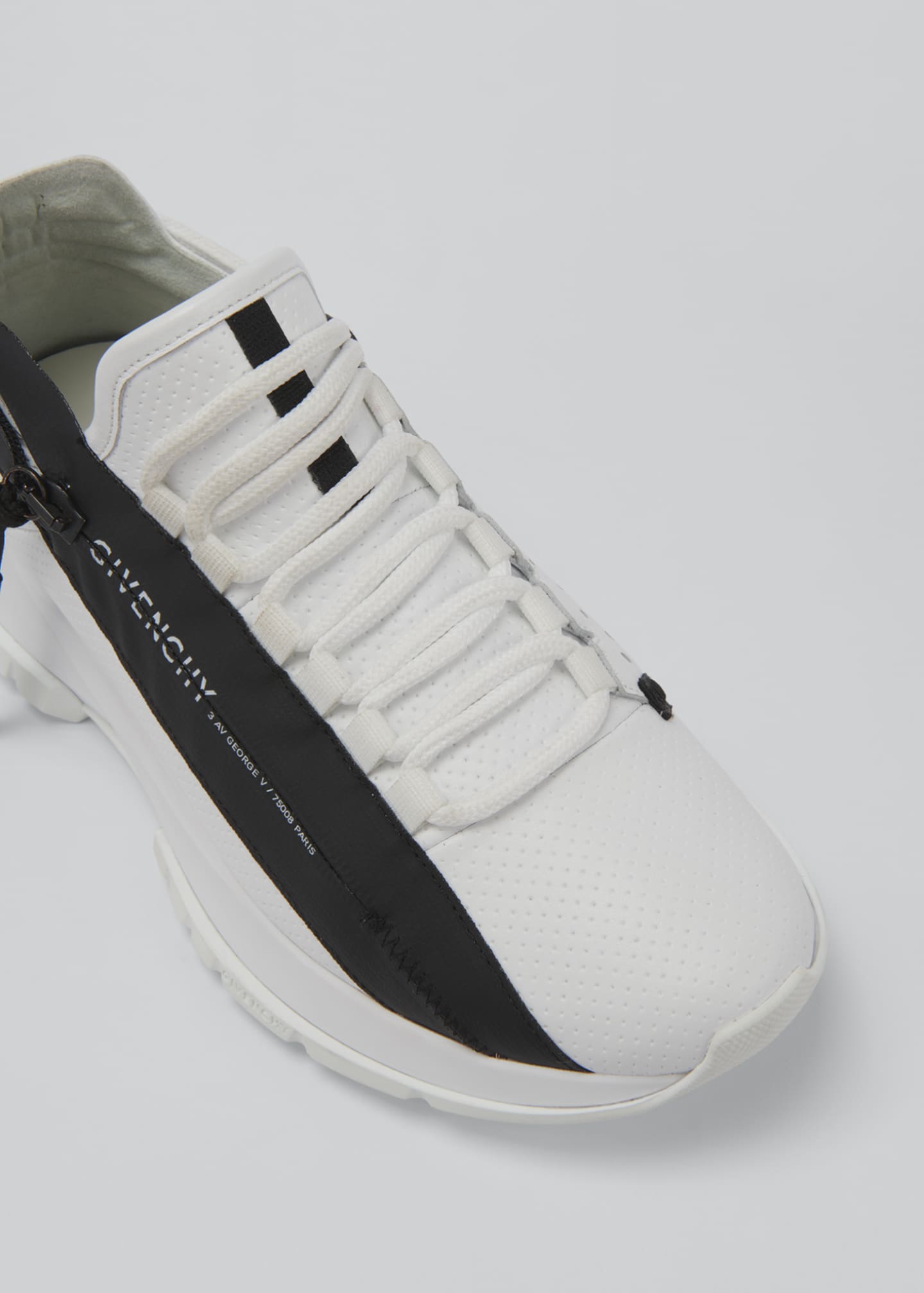 Givenchy Spectre Logo Zip Runner Sneakers - Bergdorf Goodman