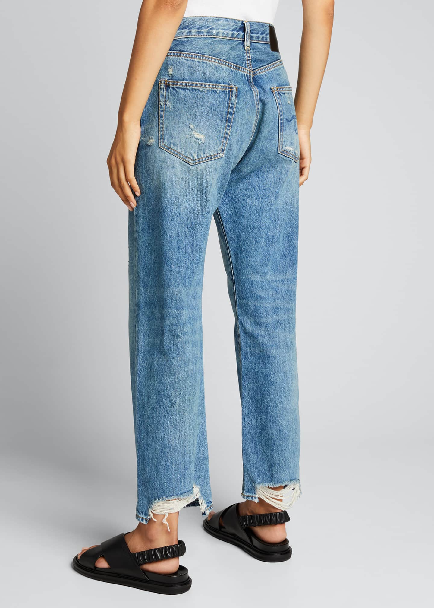 R13 Distressed Boyfriend Jeans - Bergdorf Goodman