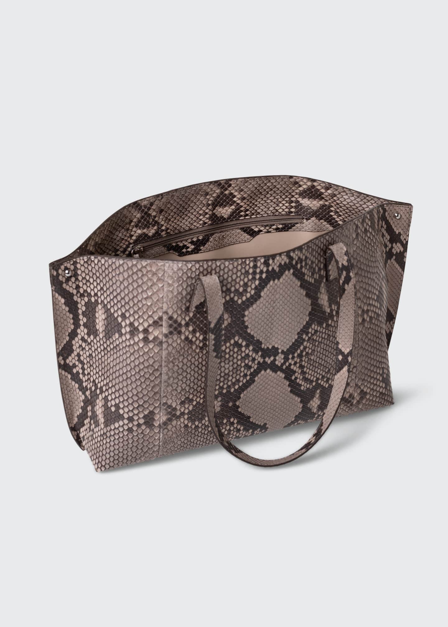 Akris Ai Small Soft Python Shoulder Tote Bag - Bergdorf Goodman