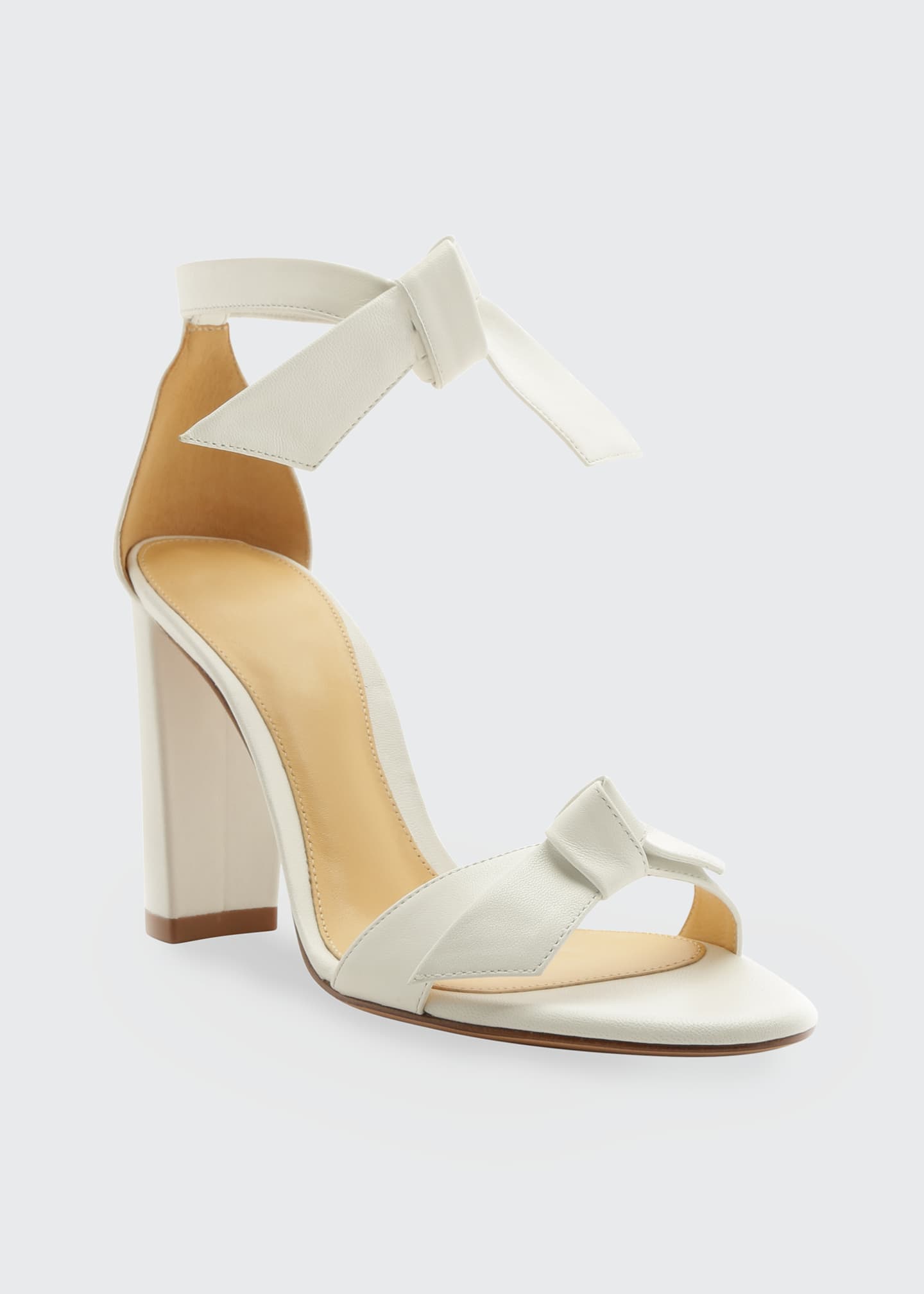 Alexandre Birman Clarita 90mm Leather Ankle-Tie High-Heel Sandals ...
