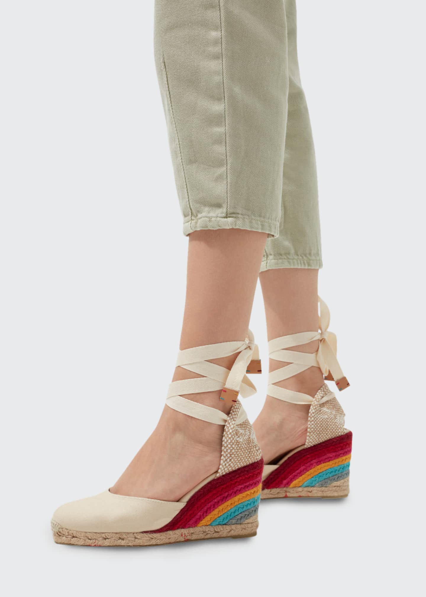 Castaner x Paul Smith x Paul Smith Carina Rainbow Wedge Espadrilles ... Castaner x Paul Smith x Paul Smith Carina Rainbow Wedge Espadrilles ...