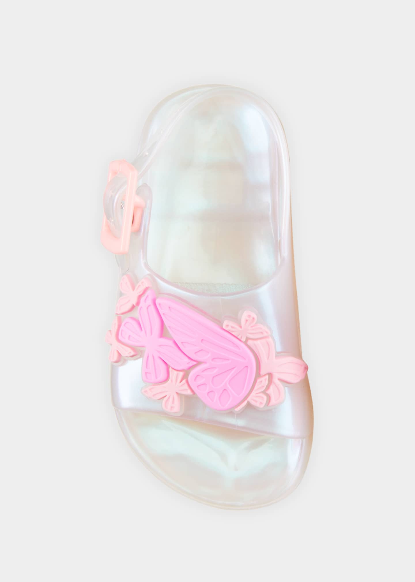 Sophia Webster Girl's Butterfly Jelly Slides, Baby/Toddlers - Bergdorf ...