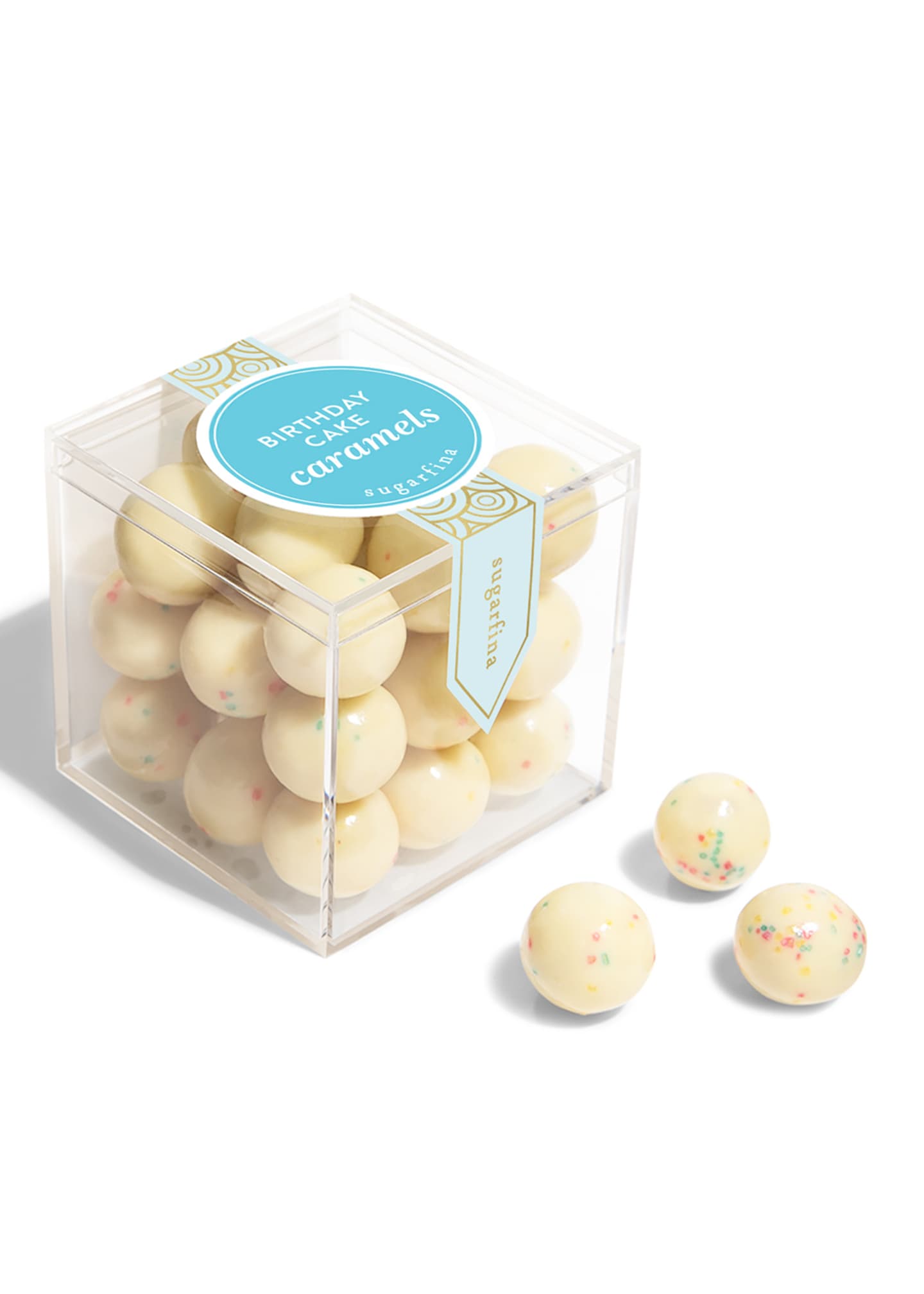 Sugarfina Birthday Cake Caramels, Small Cube 4-Piece Kit - Bergdorf Goodman