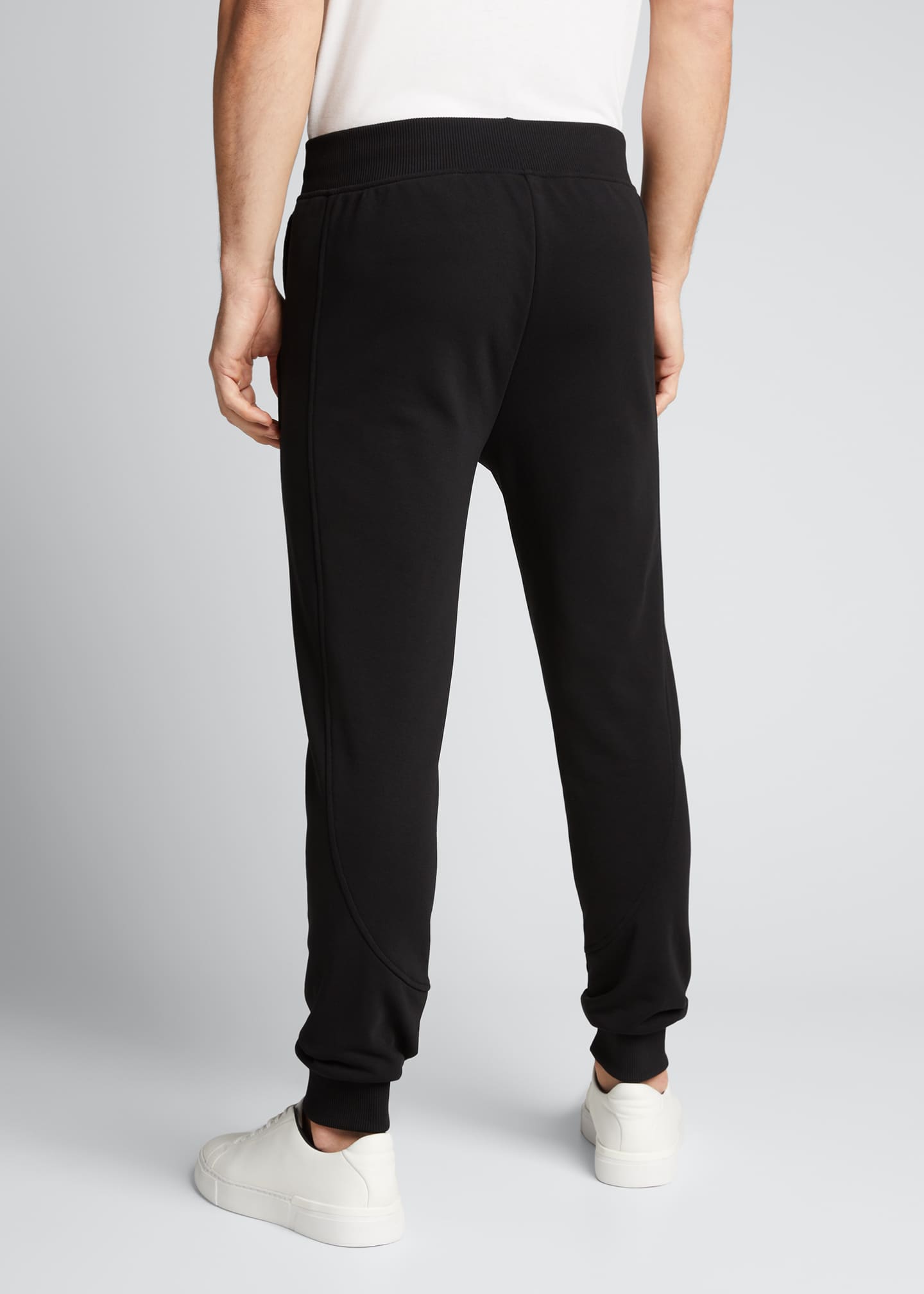 Ermenegildo Zegna Men's Solid Cuffed Drawstring Sweatpants - Bergdorf ...