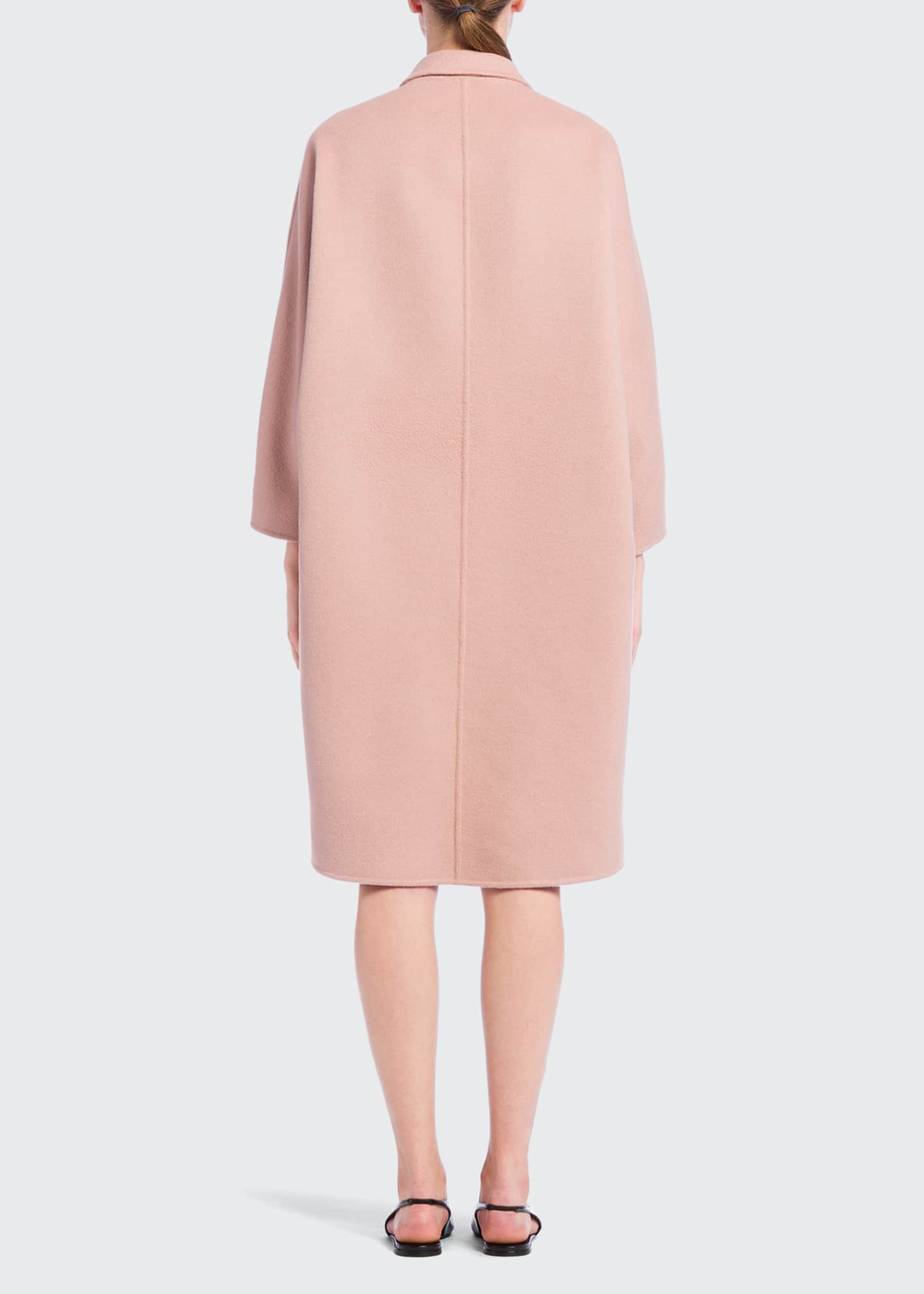 Prada Single-Breasted Cashgora Overcoat - Bergdorf Goodman