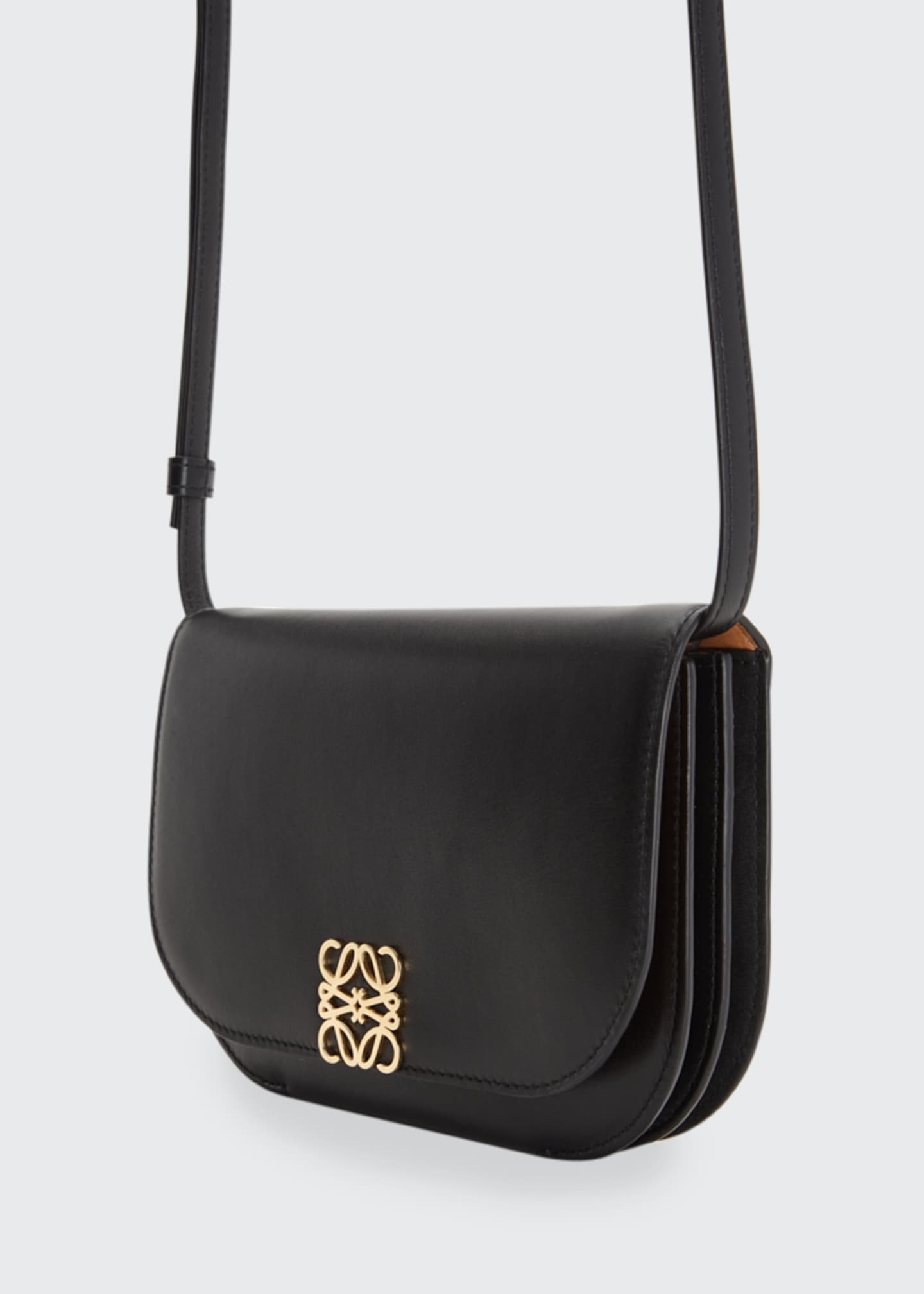 Loewe Goya Accordion Clutch Shoulder Bag Bergdorf Goodman