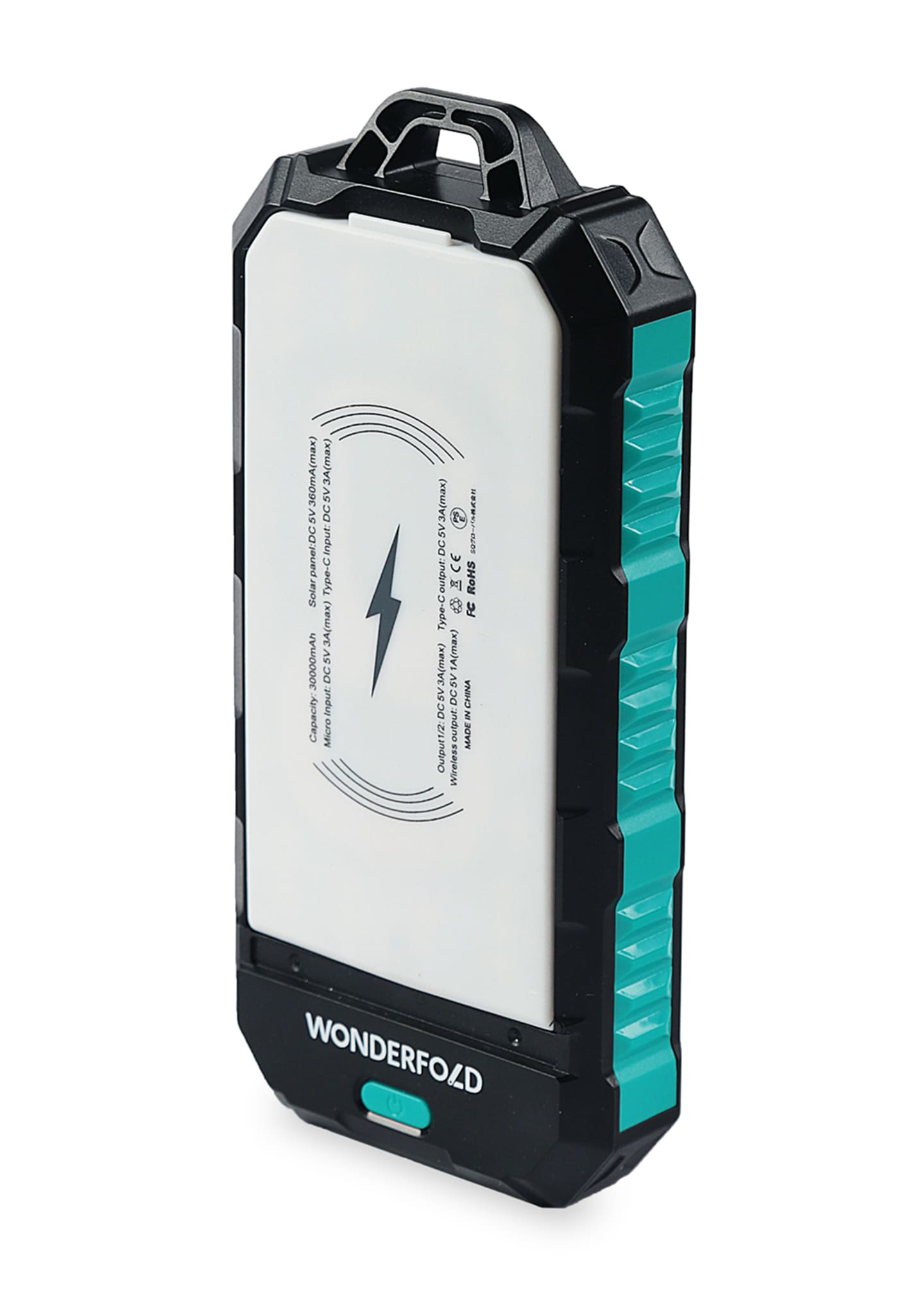 WONDERFOLD Wagon Solar Wireless Power Bank (30,000mAh) - Bergdorf Goodman