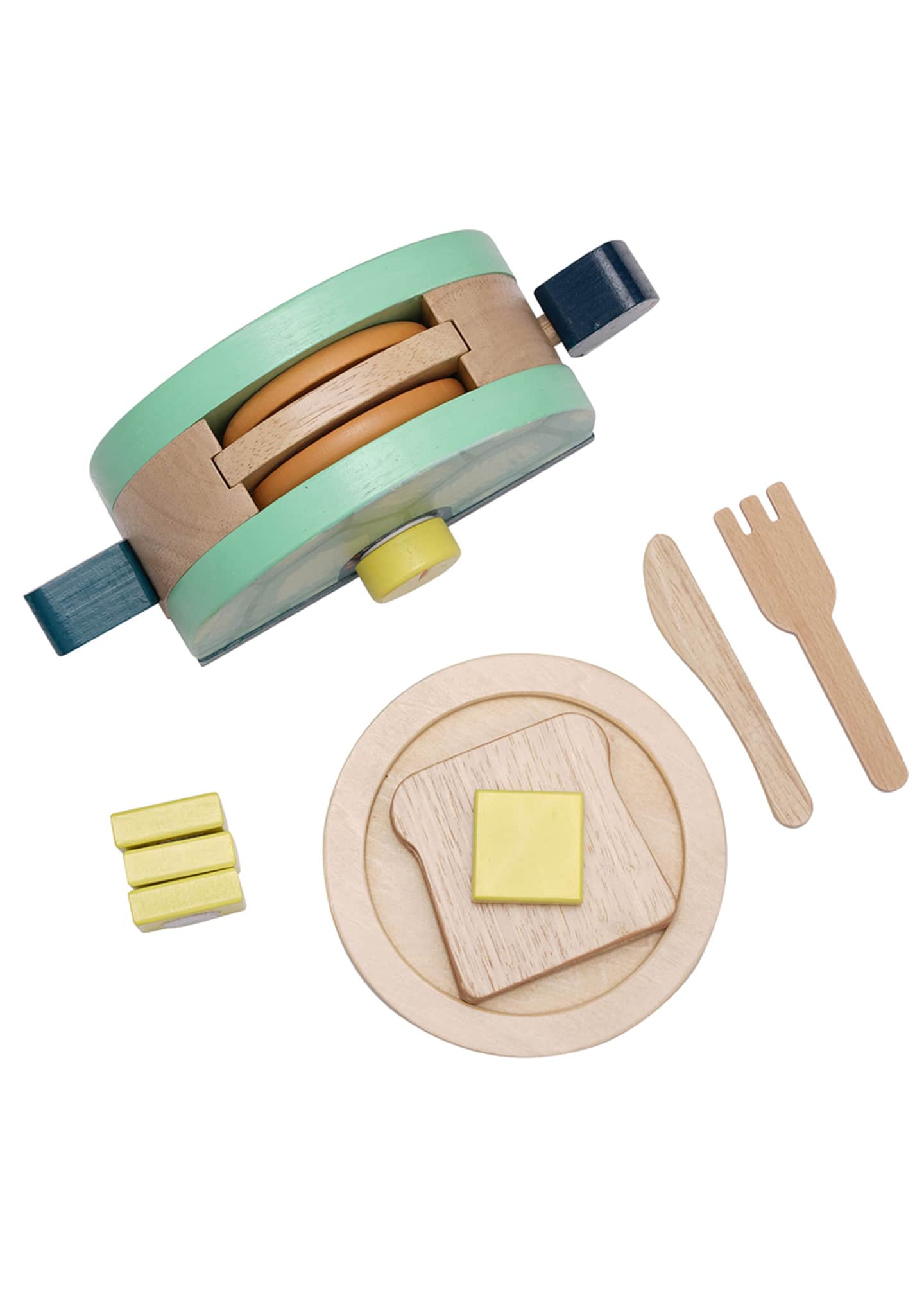 Manhattan Toy Toasty Turtle Pretend Play Cooking Wooden Toy Set ...