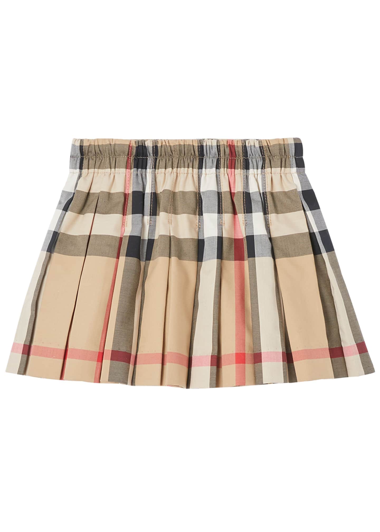 Burberry Girl's Hilde Vintage Check Pleated Skirt, Size 6M-2 - Bergdorf Goodman