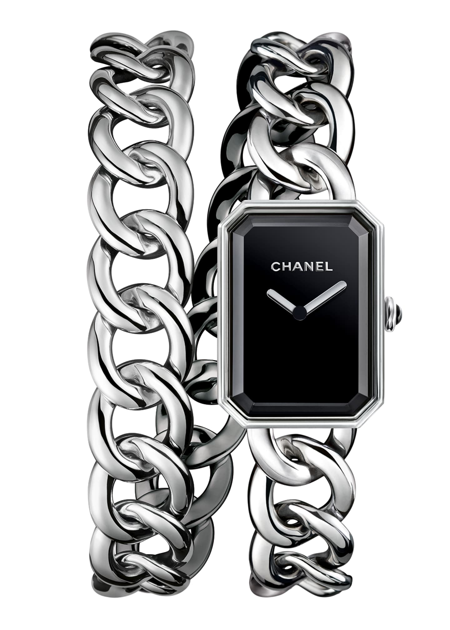 CHANEL PREMIÈRE Steel Chain Wrap Watch - Bergdorf Goodman