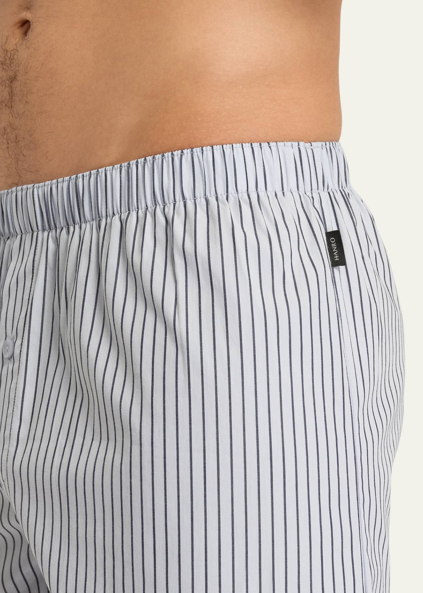 Hanro Men's Fancy Woven Cotton Boxers - Bergdorf Goodman