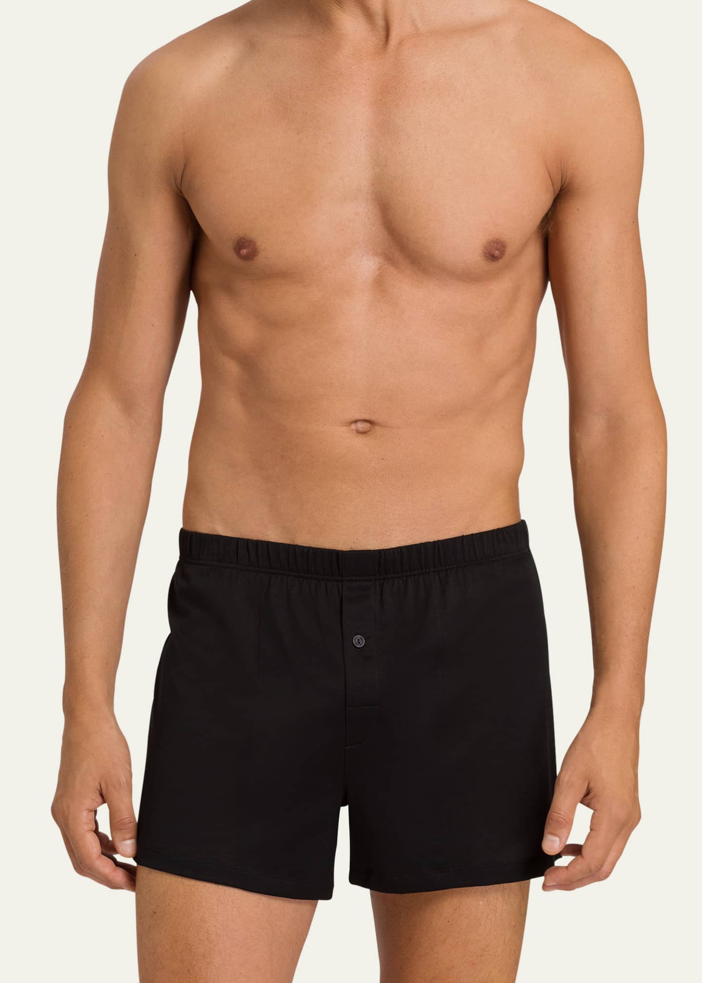 Hanro Men's Sporty Mercerized Cotton Boxers - Bergdorf Goodman