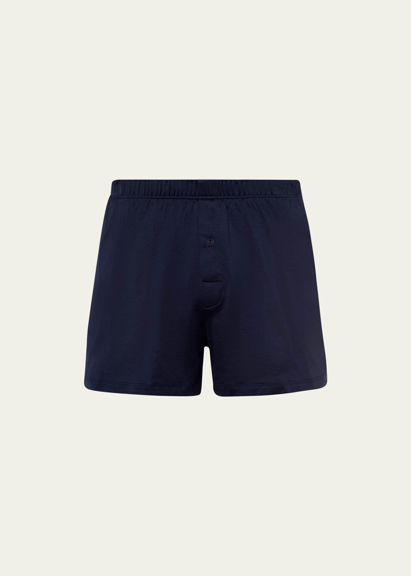 Hanro Men's Sporty Mercerized Cotton Boxers - Bergdorf Goodman