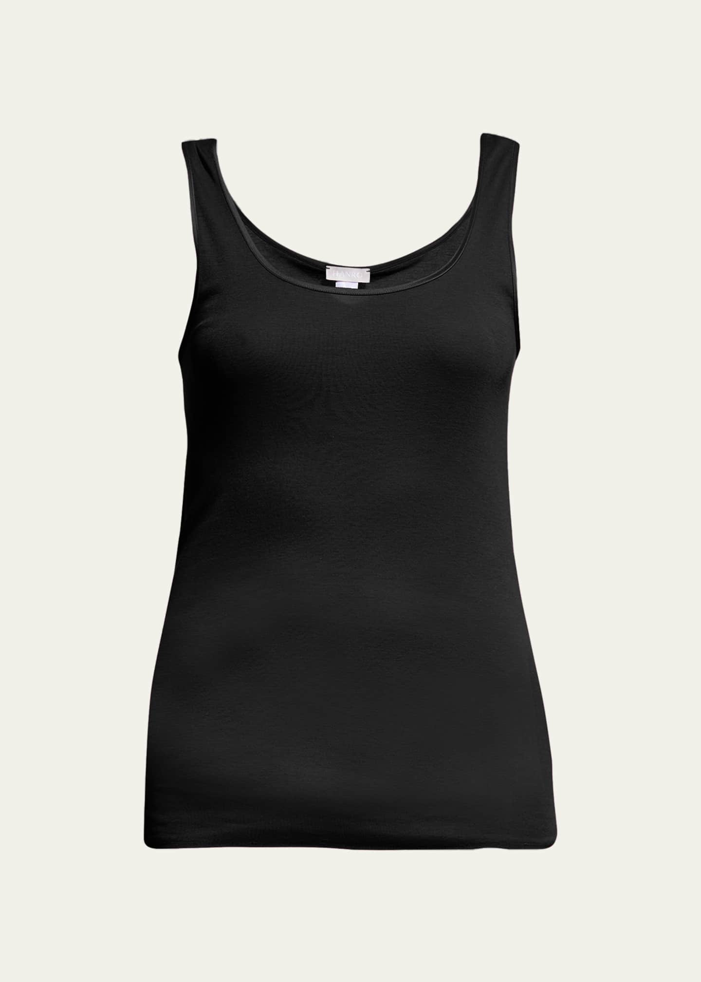 Hanro Cotton Seamless Tank - Bergdorf Goodman