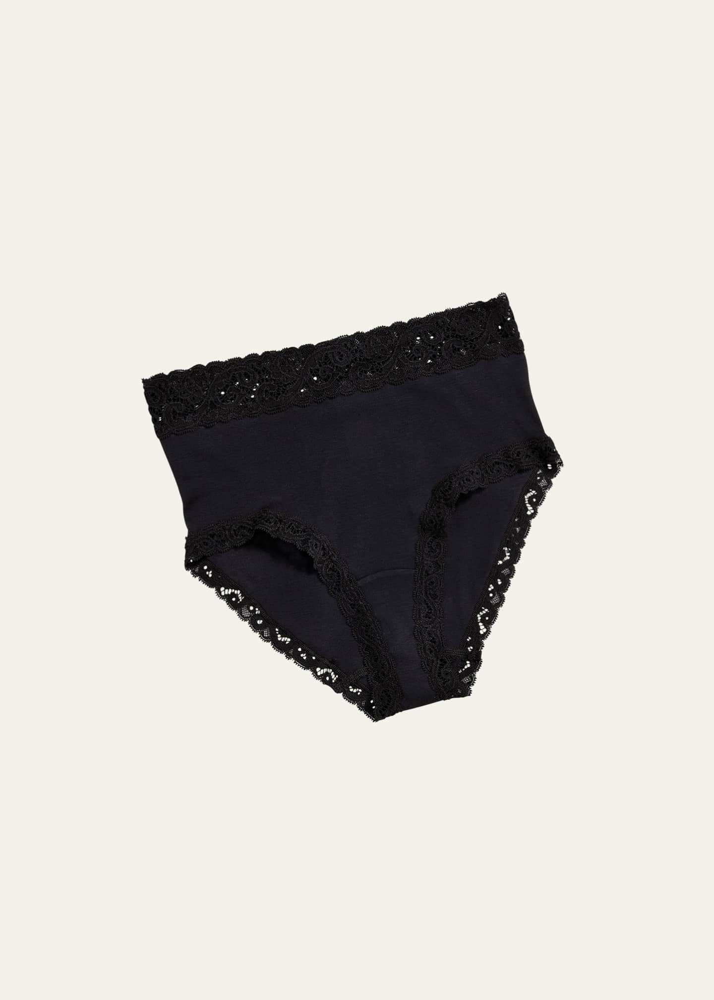 Hanro Moments Lace-Trim Full Brief - Bergdorf Goodman