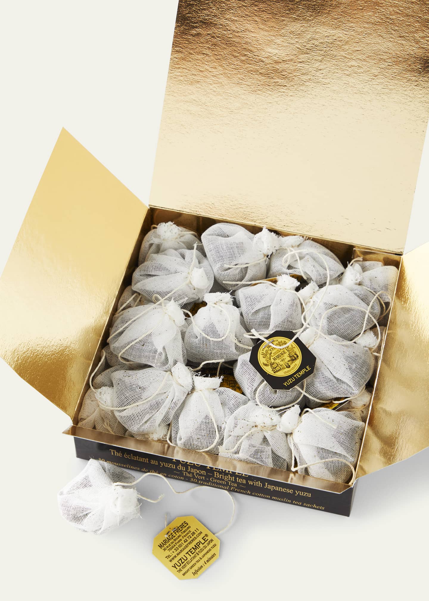 Mariage Freres International Yuzu Temple Green Tea, 30 Sachets ...