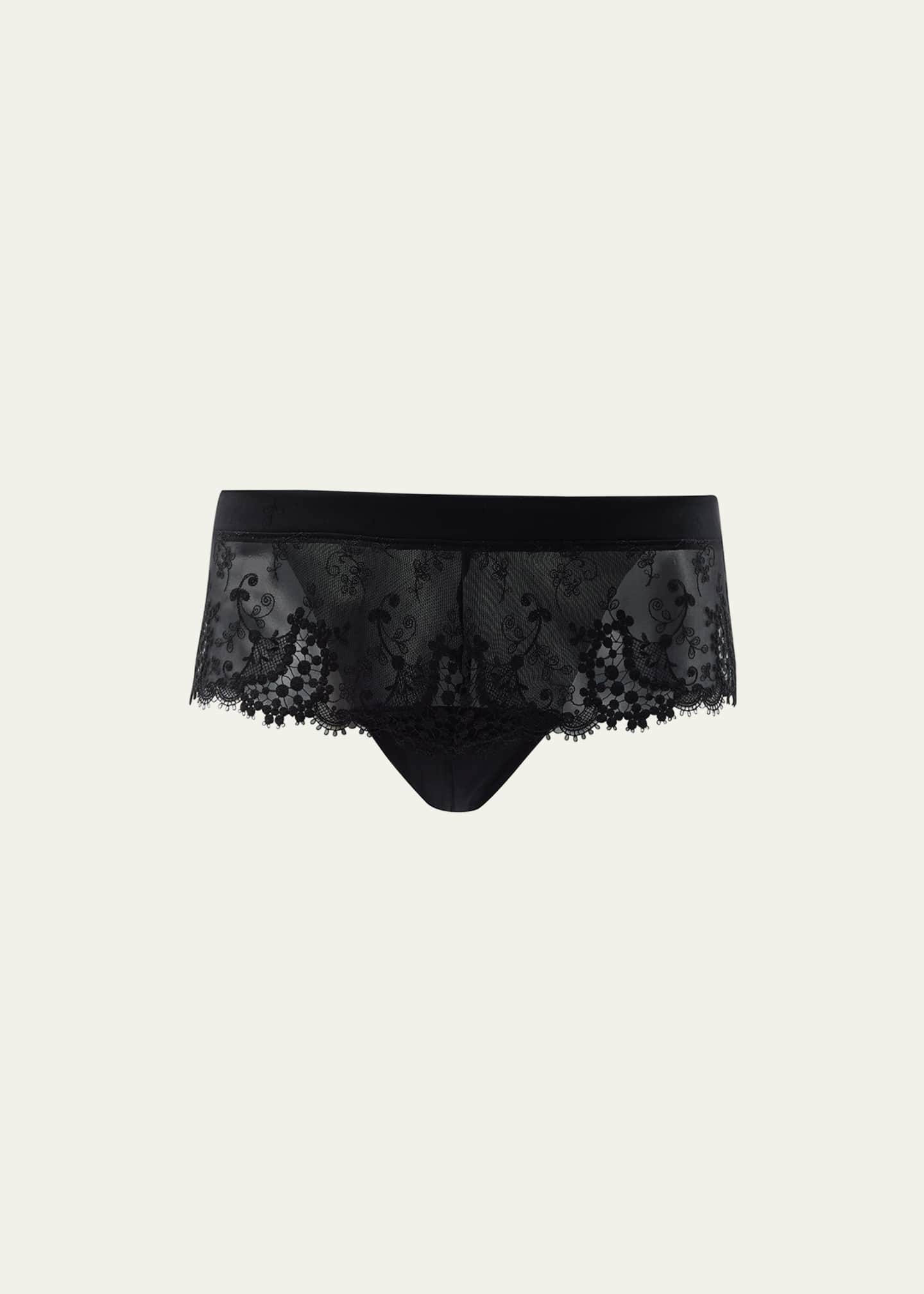 Simone Perele Wish Lace Boyshorts - Bergdorf Goodman