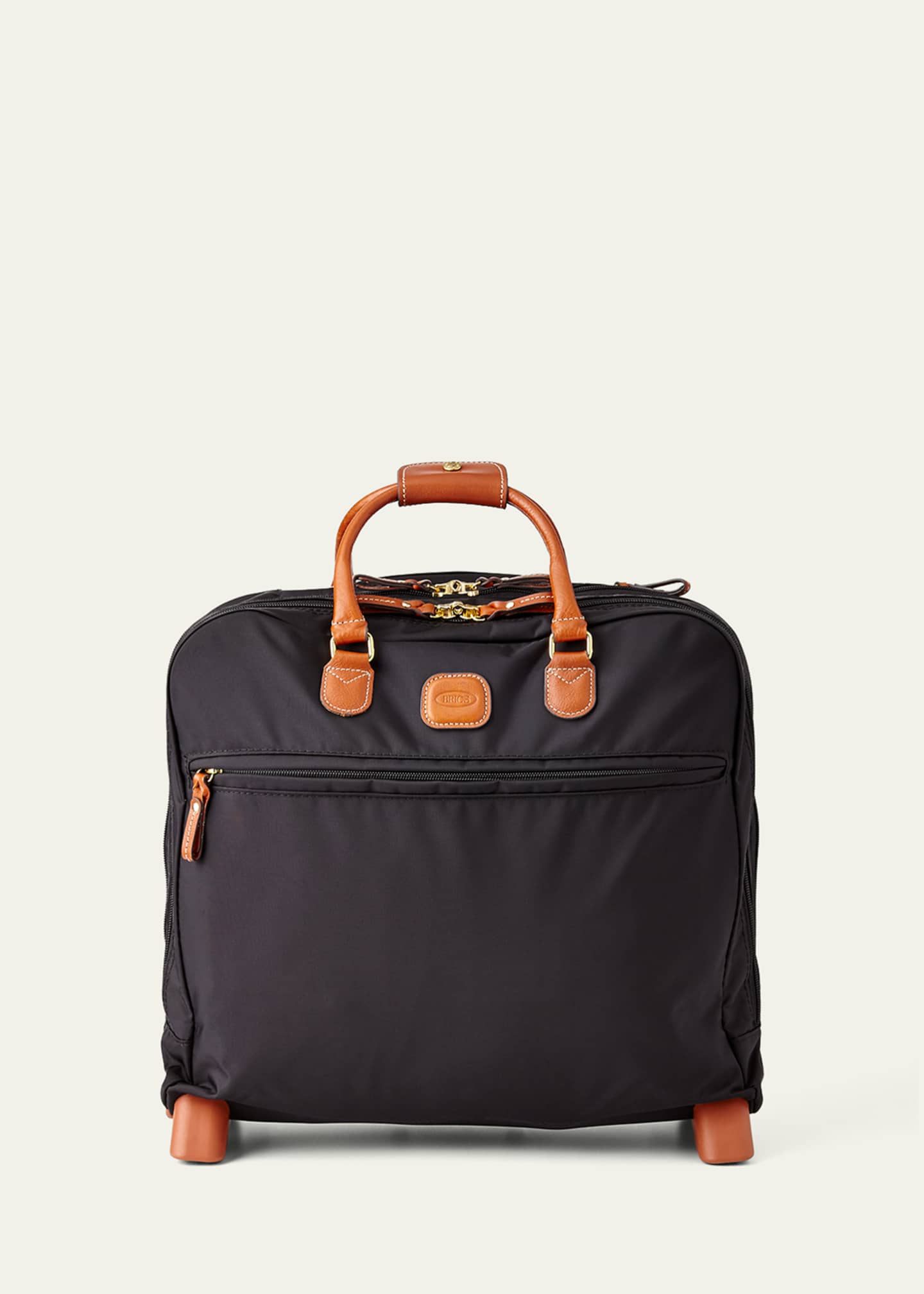 Bric's Black Rolling Pilot Case Luggage - Bergdorf Goodman