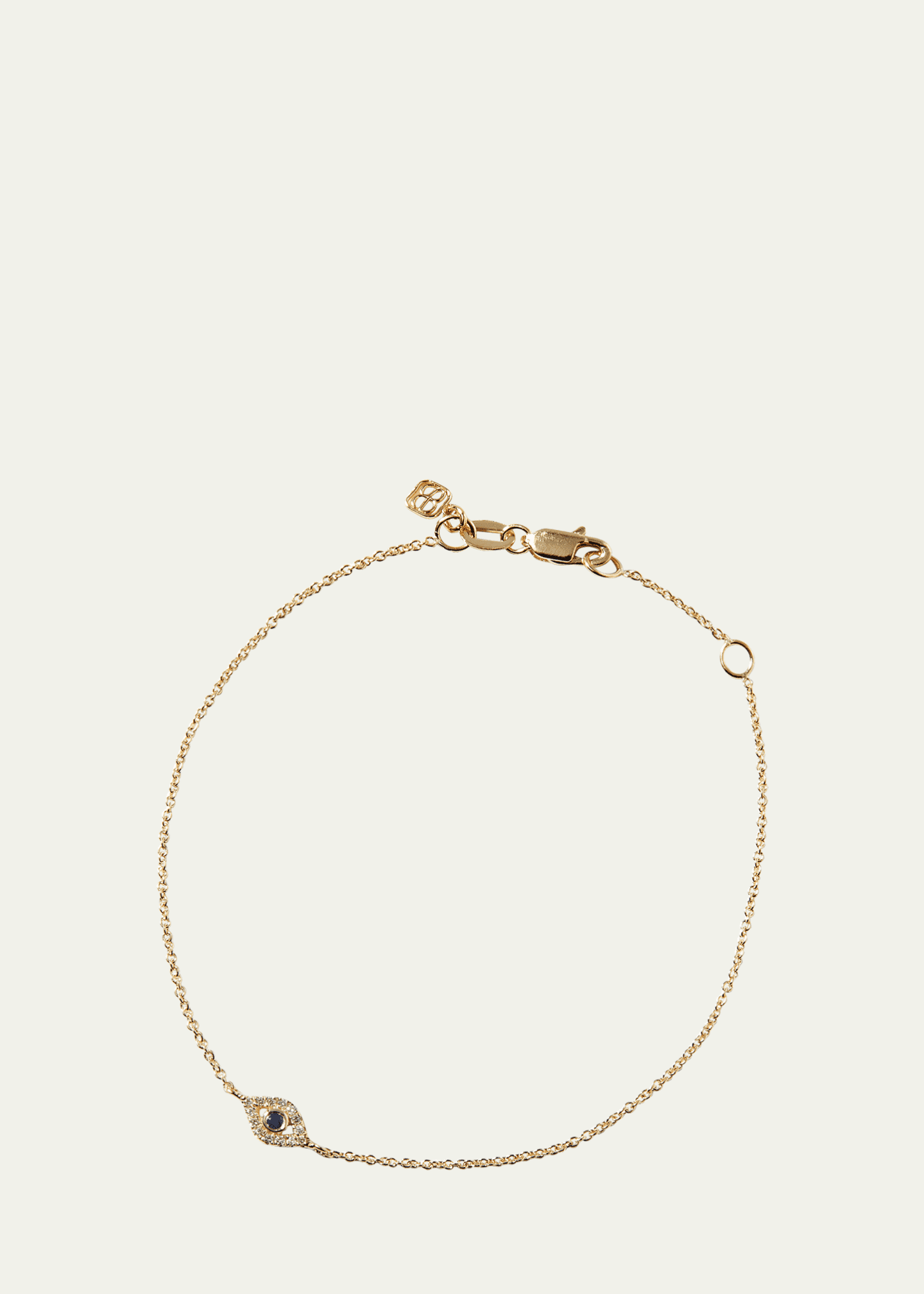 Sydney Evan Small Diamond Evil Eye Bracelet - Bergdorf Goodman