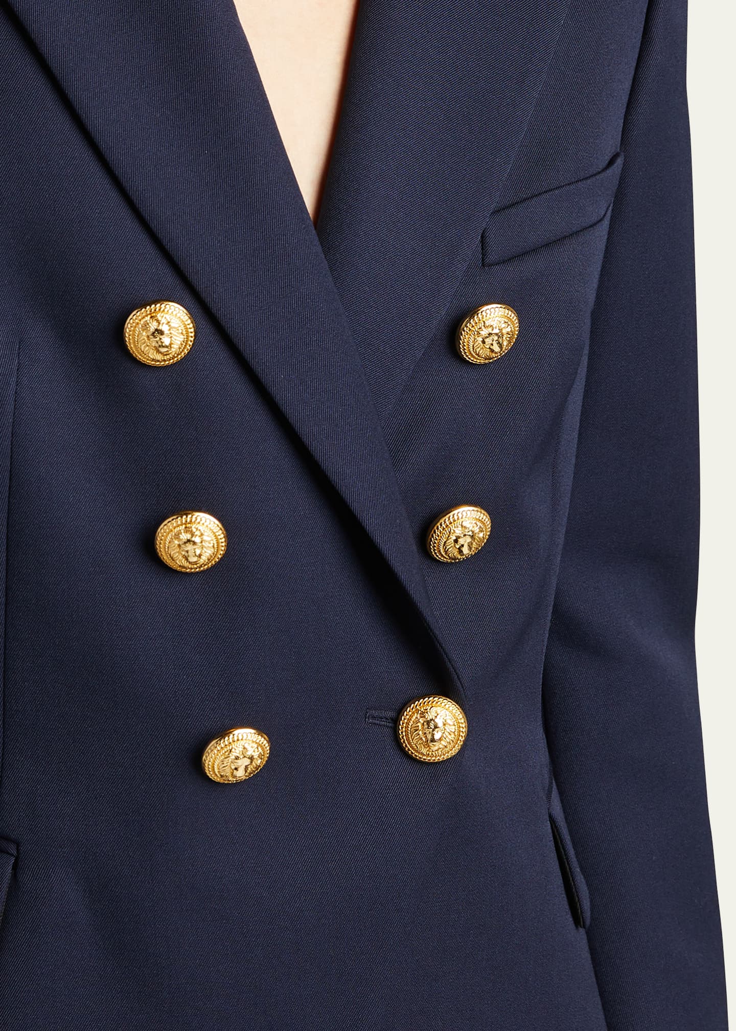 Balmain Classic Double-Breasted Blazer - Bergdorf Goodman