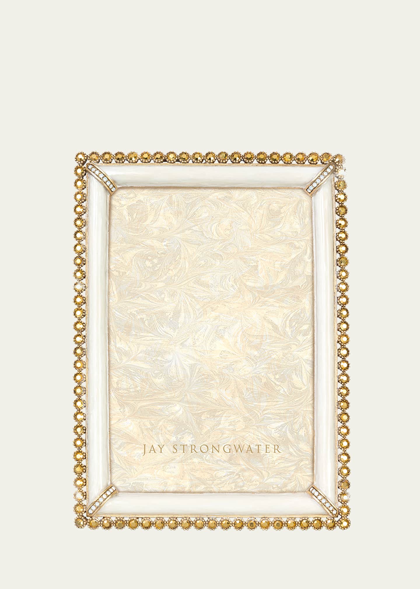 Jay Strongwater Stone Edge Frame, 4" x 6" - Bergdorf Goodman