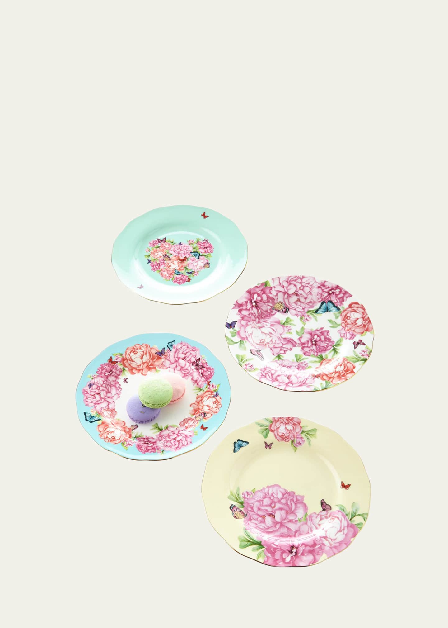 Miranda Kerr for Royal Albert Accent Plates, 4-Piece Set - Bergdorf Goodman