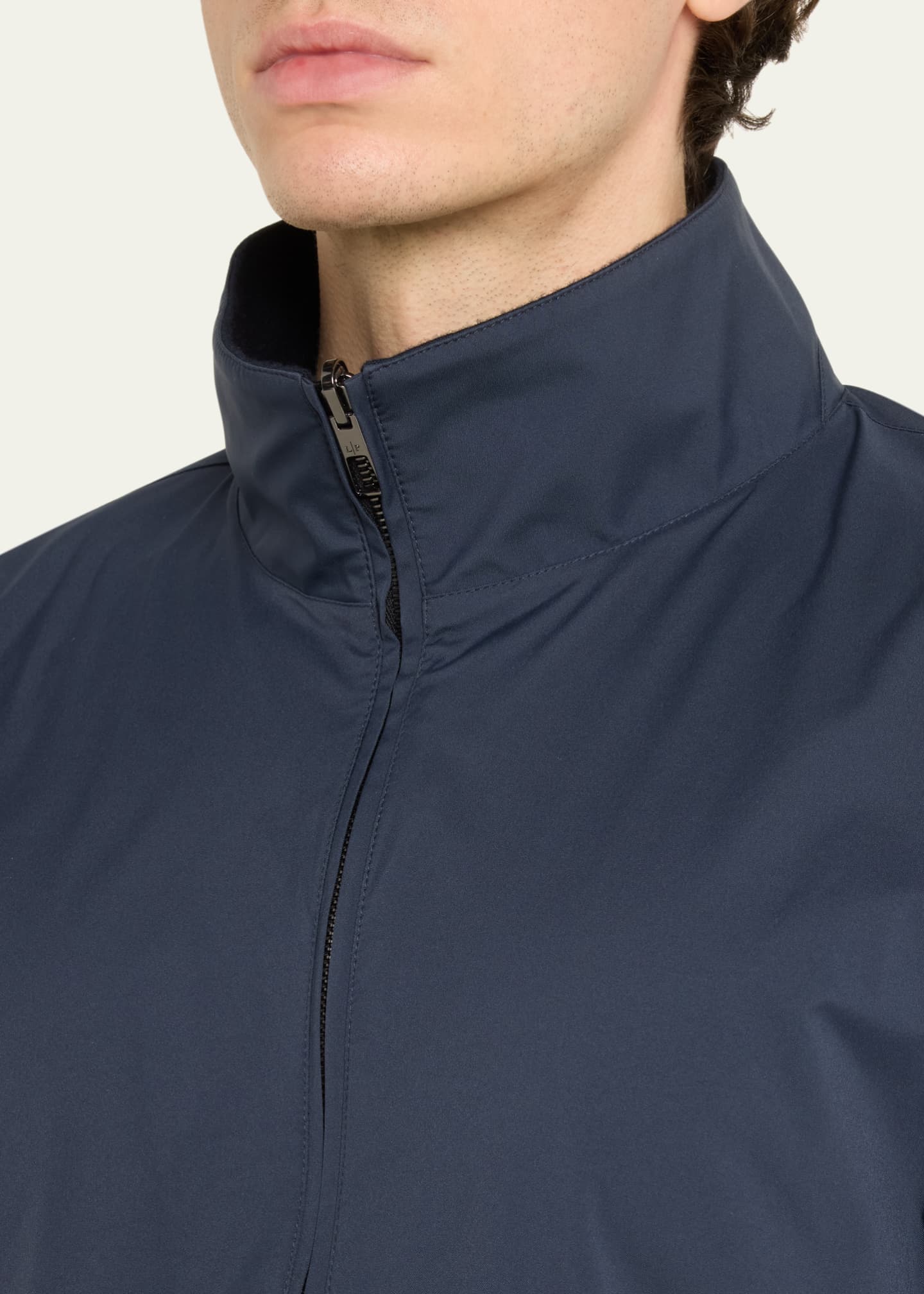 Loro Piana Men's Windmate Reversible Bomber Jacket - Bergdorf Goodman