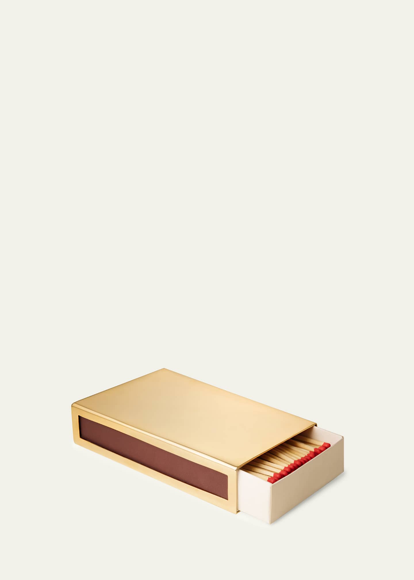 AERIN Oversized Gold Matchbox - Bergdorf Goodman